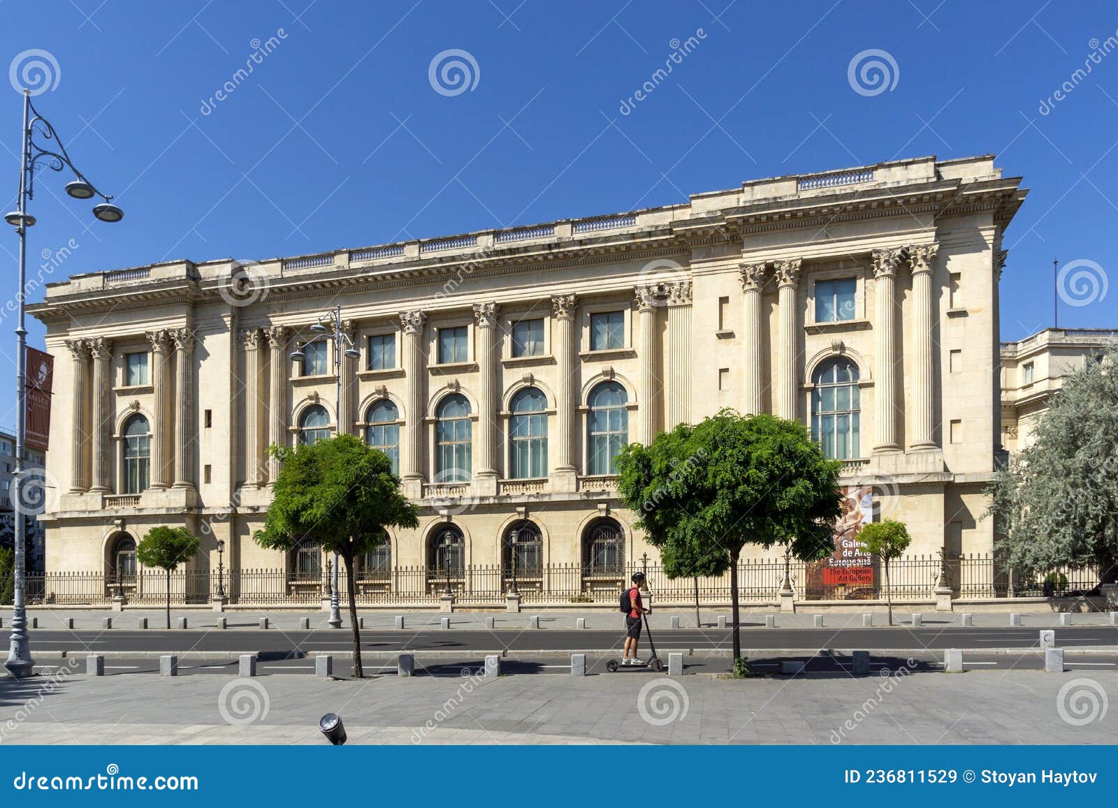 Revolution Square in City of Bucharest, Romania Editorial Stock Image ...