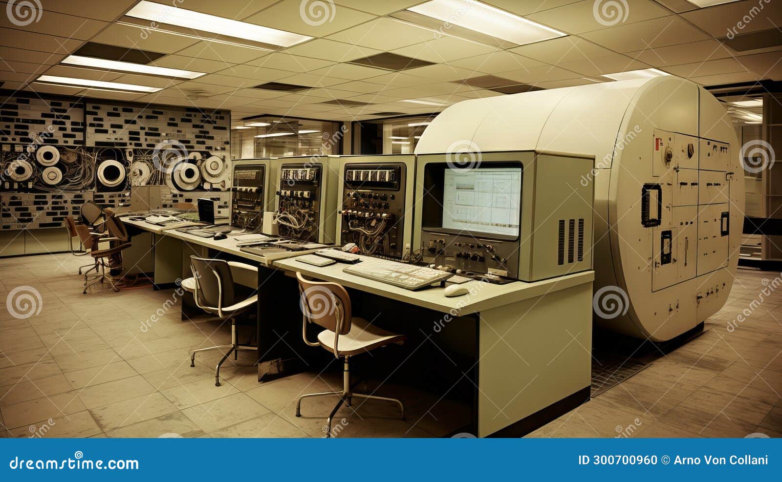 Revolutionary 1960s Computing: Lab Filled with Enormous Room-Sized ...