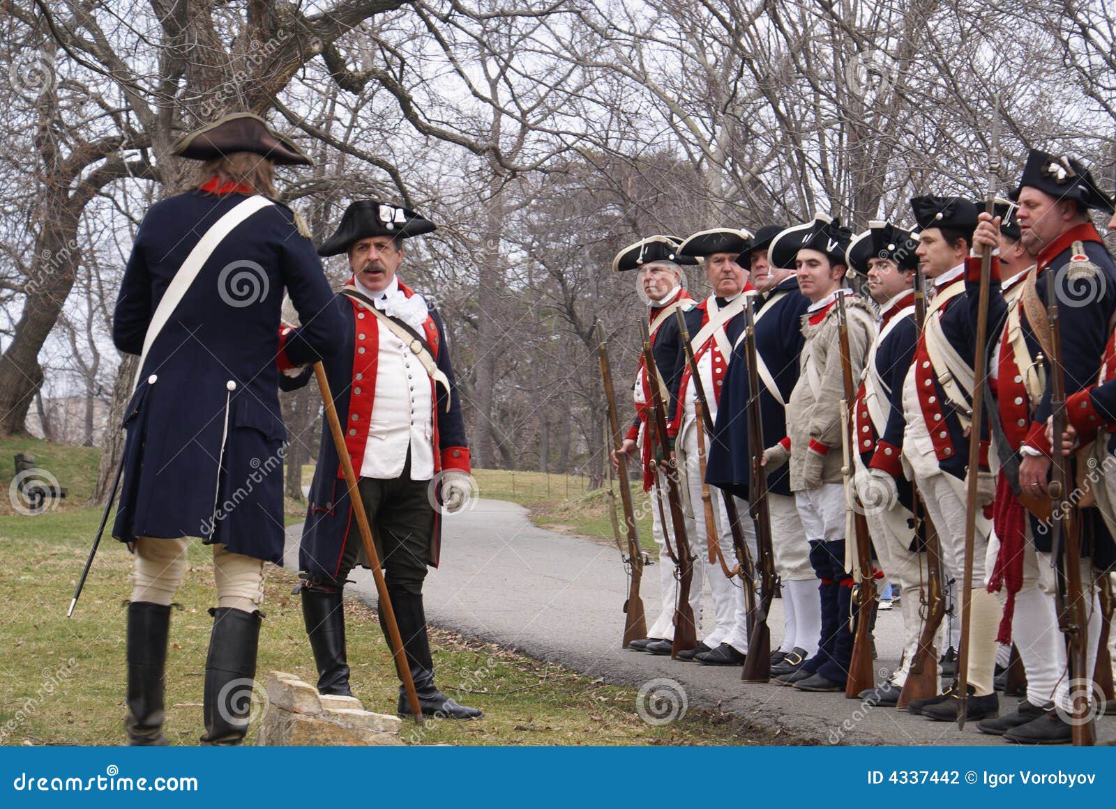 Revolutionary War Reenactment Editorial Photography - Image of ...