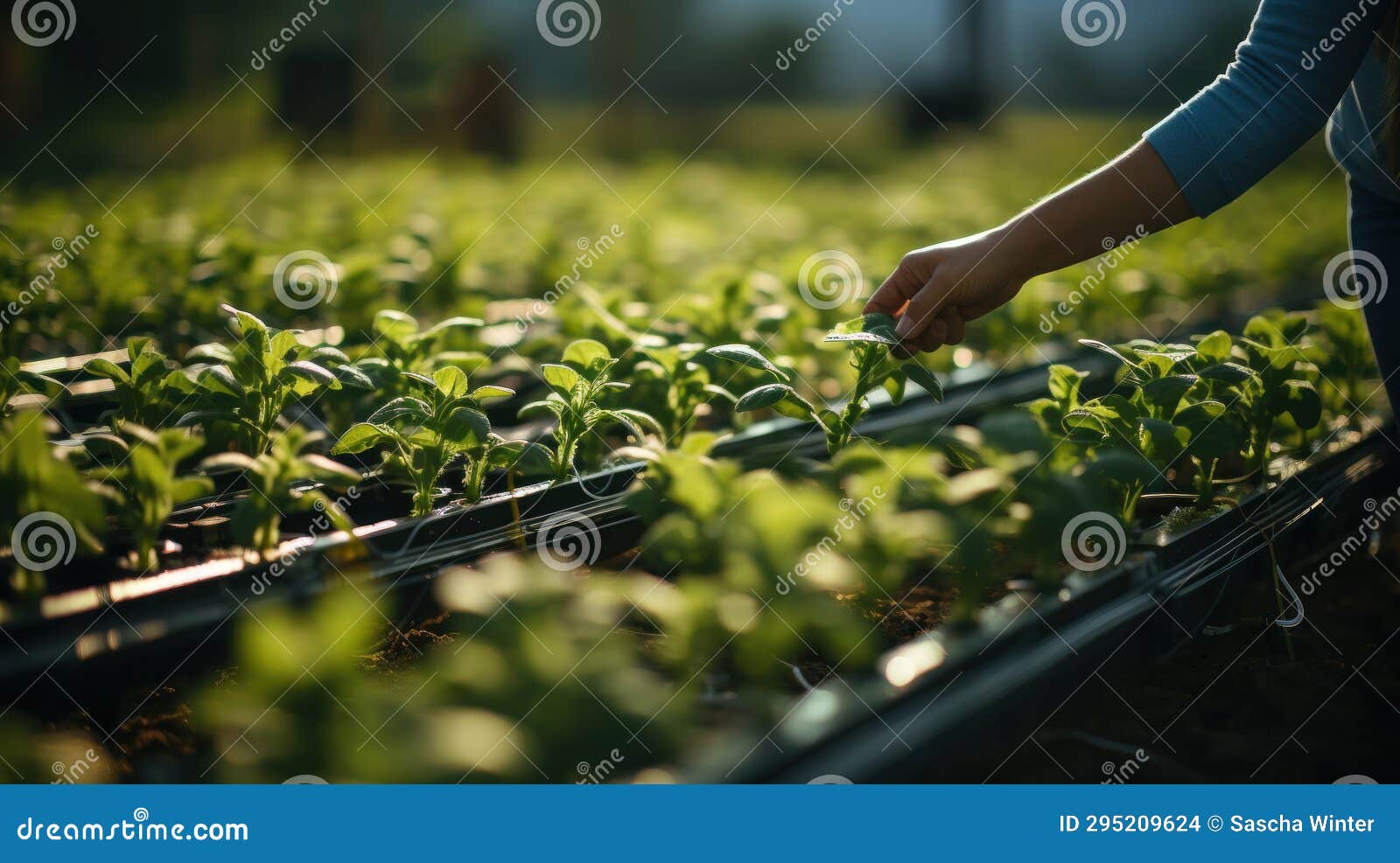 Revolutionizing Agriculture: the Power of Digital Farming Stock Photo ...
