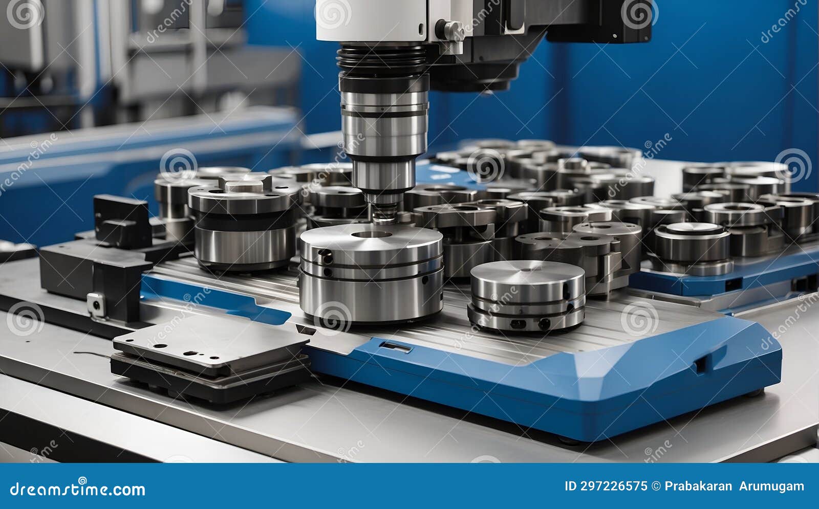 Revolutionizing CNC Tooling: a Visual Journey. AI Generated Stock ...