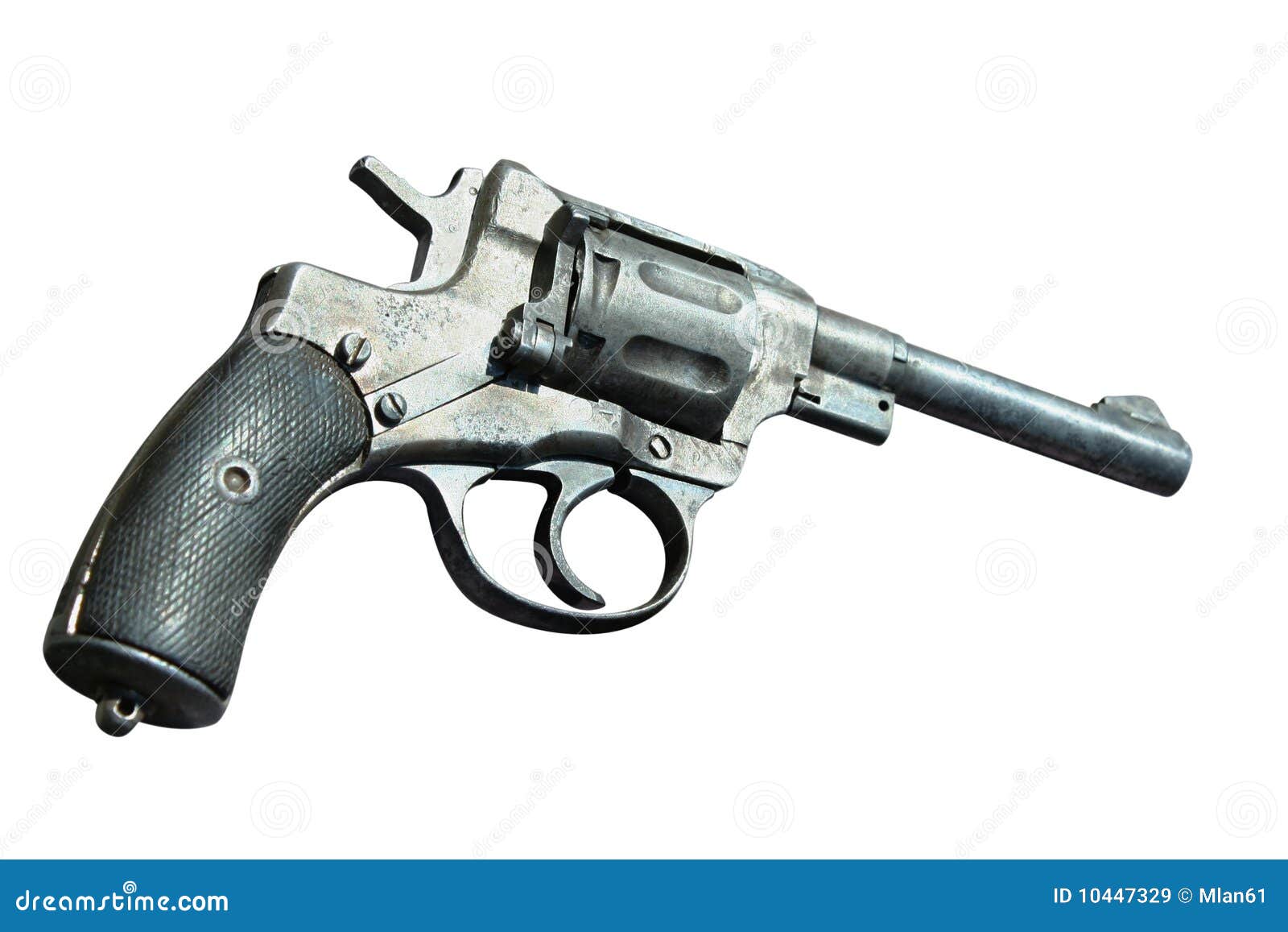 Revolver stock image. Image of caliber, bullet, revolver - 10447329
