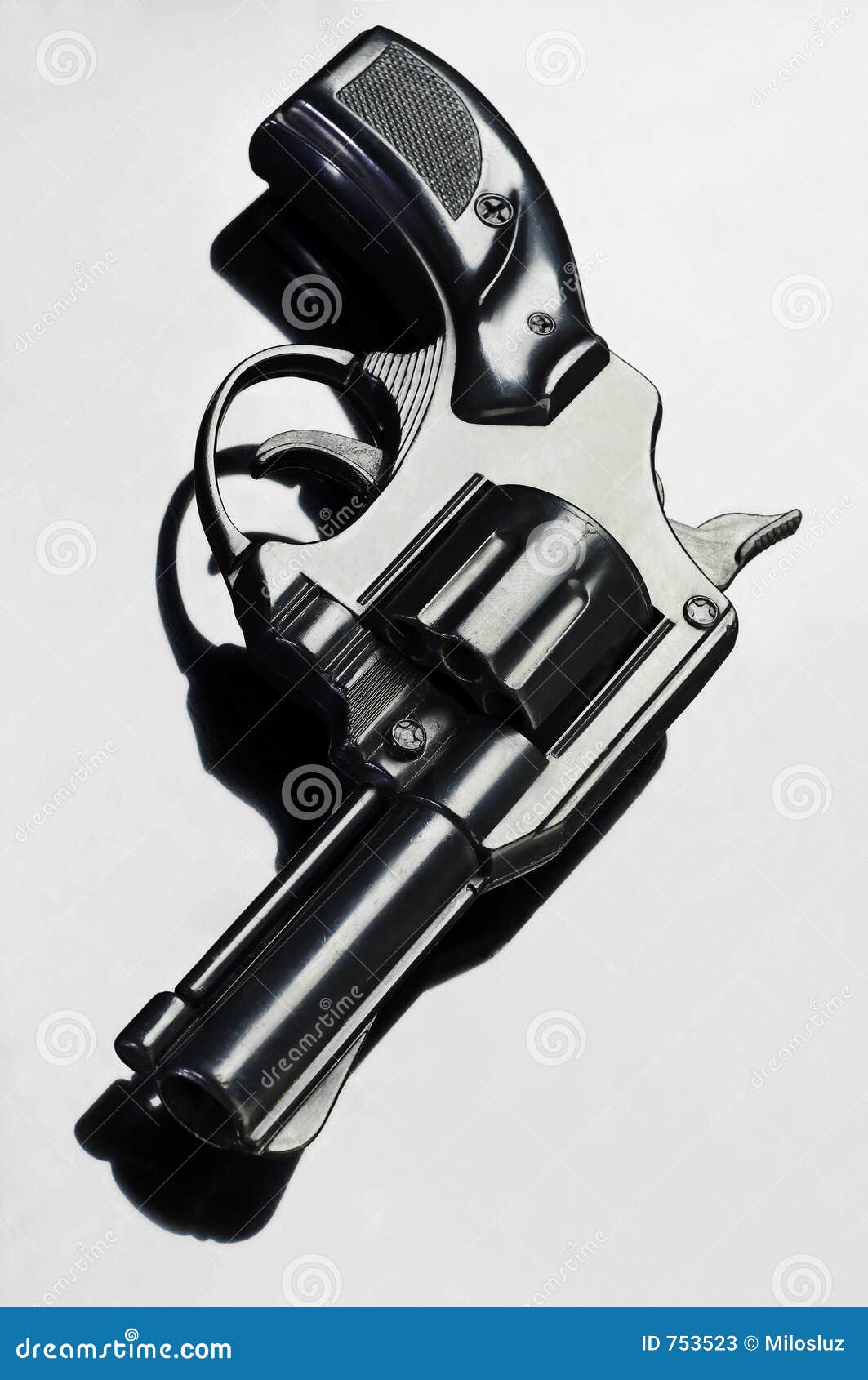 Revolver stock image. Image of artillery, metal, deadly - 753523