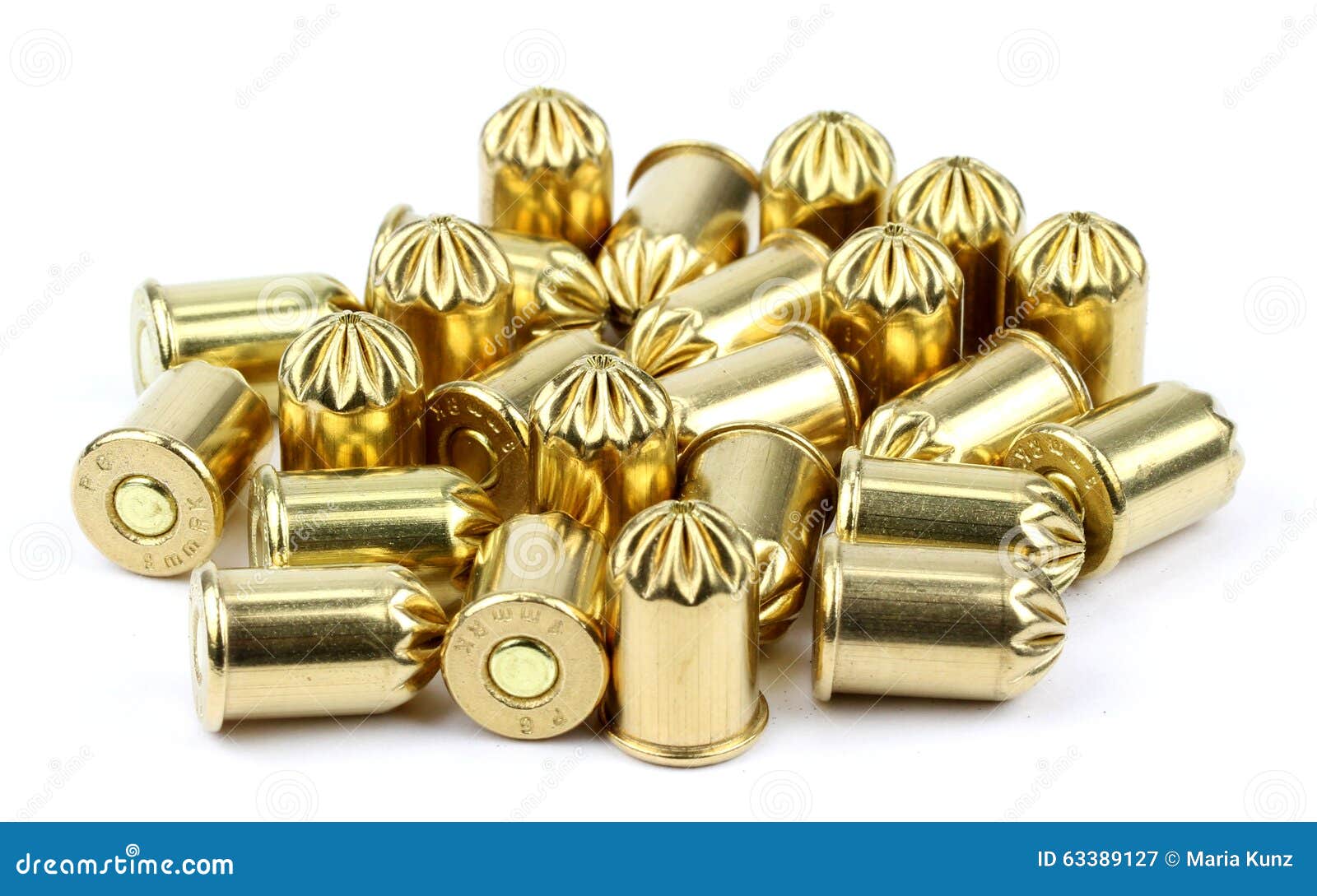 Revolver With Bullets And Gun Powder Stock Photography | CartoonDealer ...