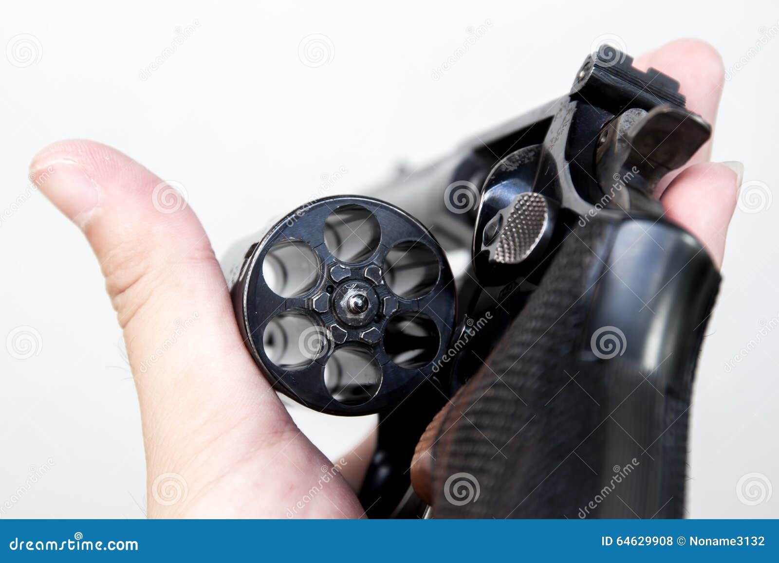 Revolver Hand Gun. Royalty-Free Stock Photo | CartoonDealer.com #65044023