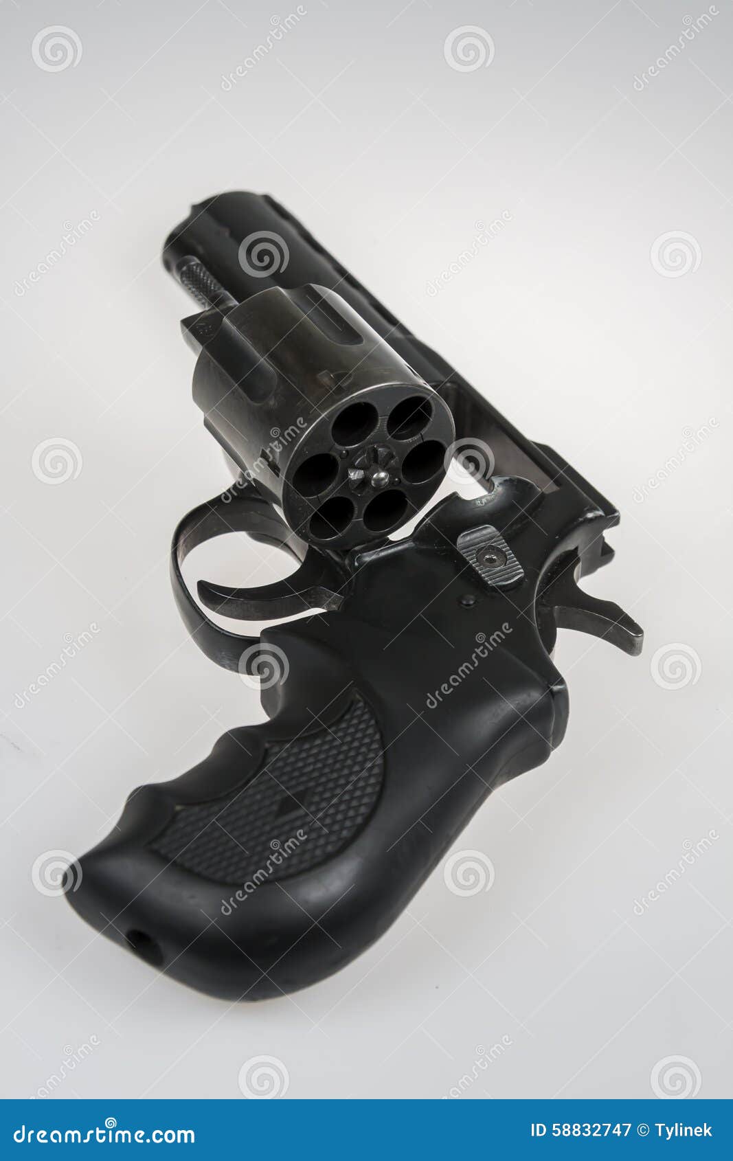 Revolver stock image. Image of security, trigger, lead - 58832747
