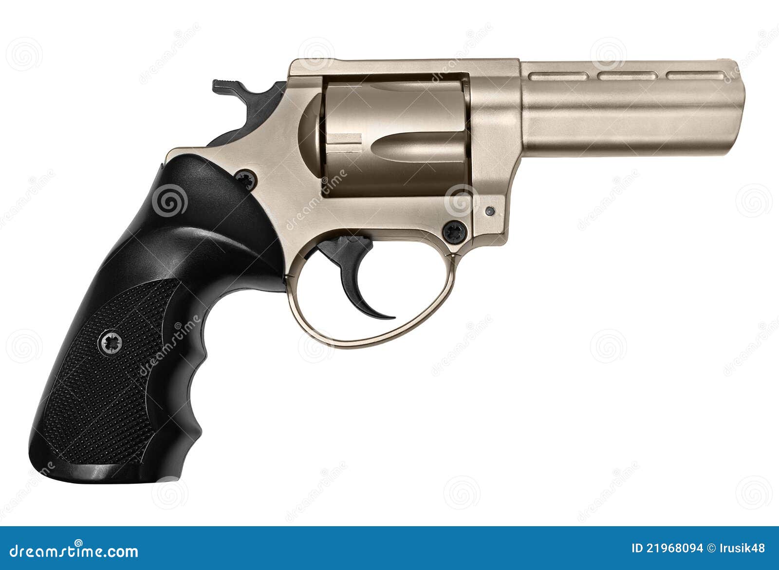 Revolver or handgun stock photo. Image of grip, closeup - 21968094