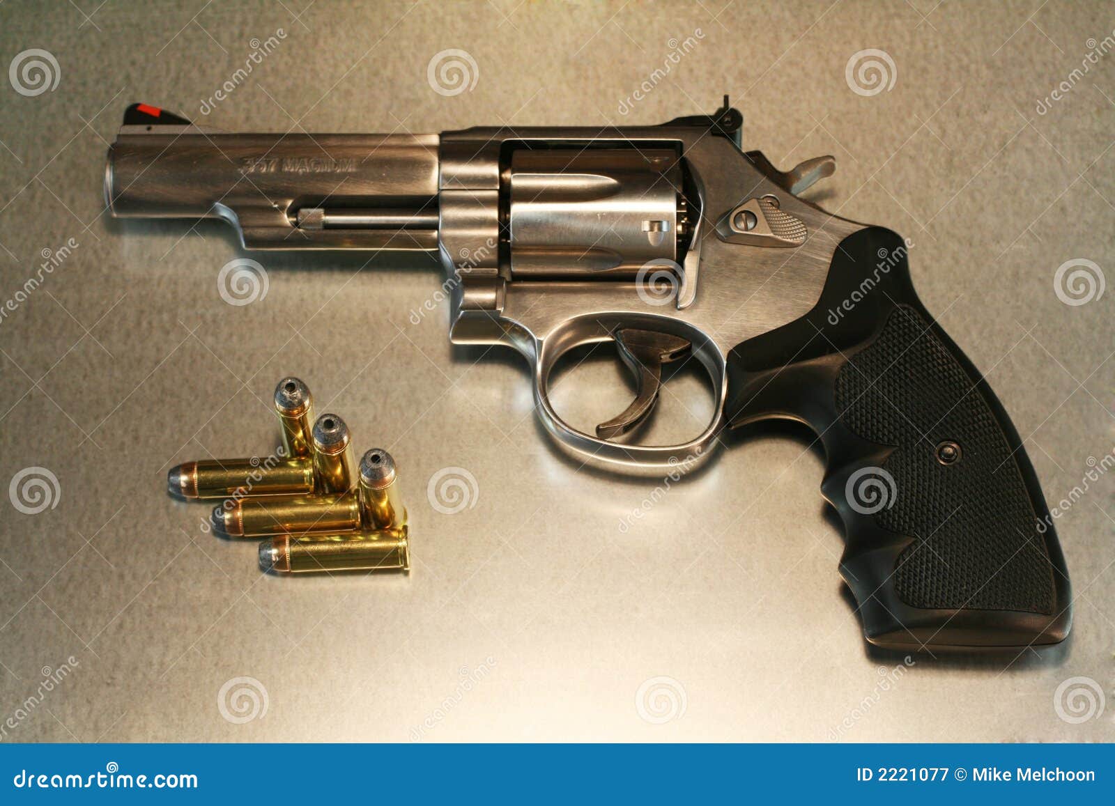 Revolver On Metal Royalty-Free Stock Photo | CartoonDealer.com #2221077