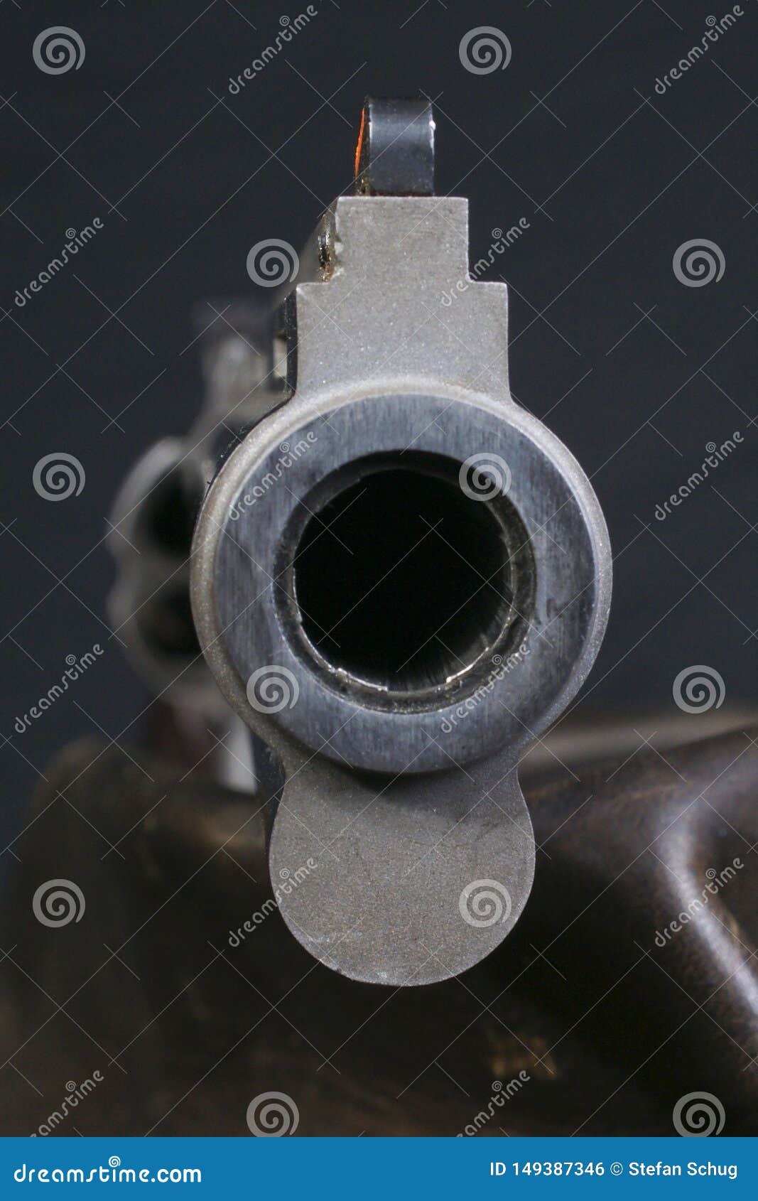 Revolver Muzzle - 44 Magnum Stock Photo - Image of stainless, magnum ...