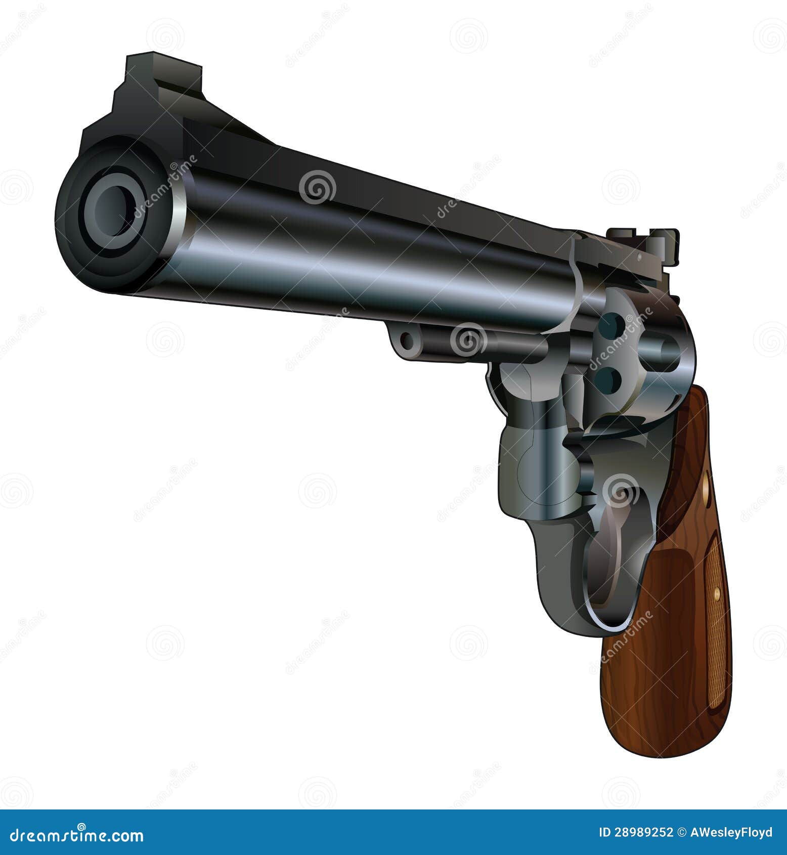 Revolver Pointed At You Stock Photography - Image: 28989252