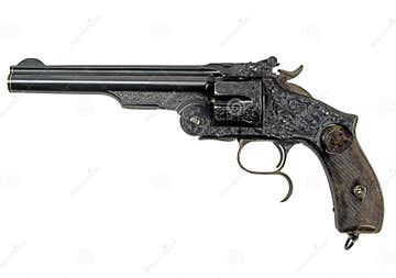 Revolver retro-1 stock image. Image of retro, revolvers - 2380073