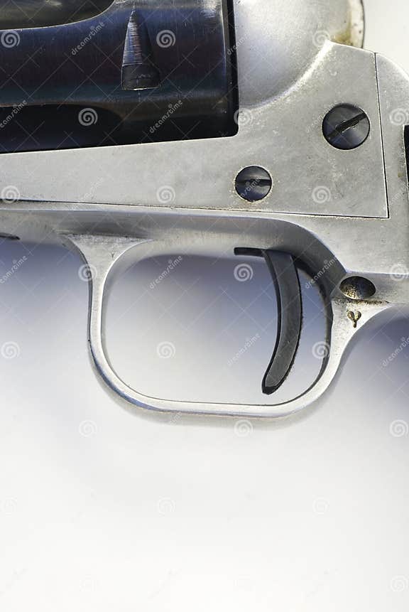 Revolver Trigger stock image. Image of handgun, trigger - 9553097