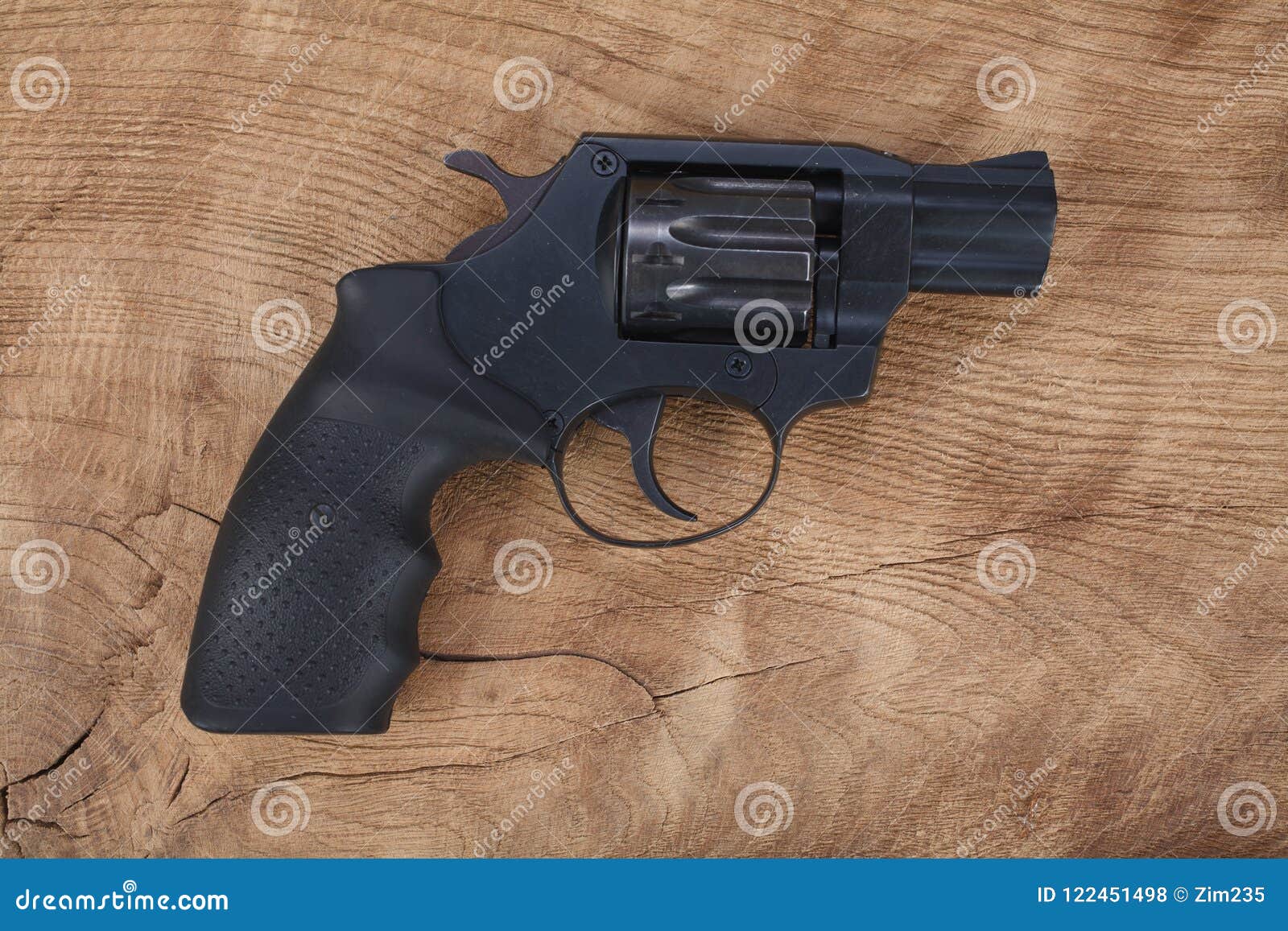 Revolver stock photo. Image of defense, retro, caliber - 122451498