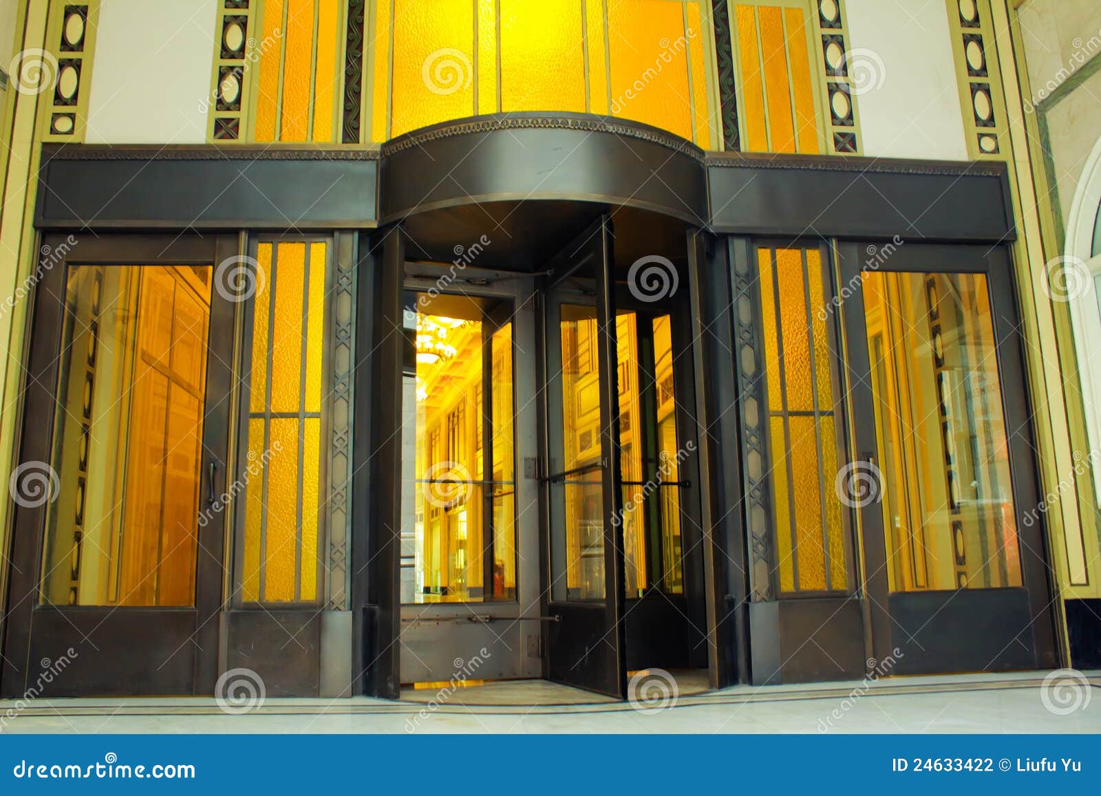 Revolving door stock photo. Image of residence, hotel - 24633422
