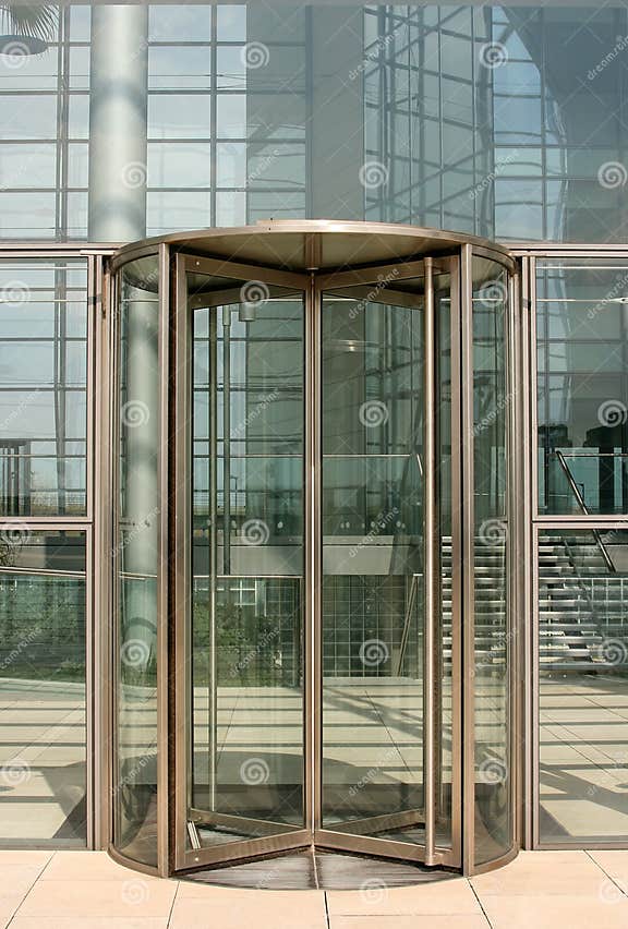 Revolving door stock photo. Image of spin, wall, pavement - 3788552