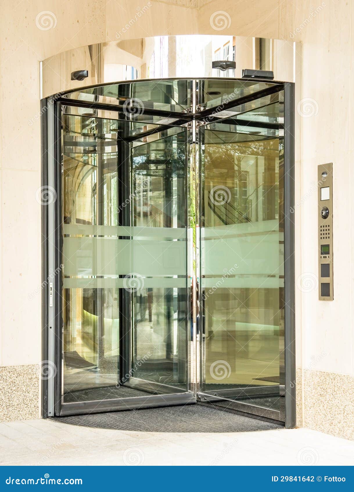 Revolving doors stock photo. Image of revolving, glass - 29841642