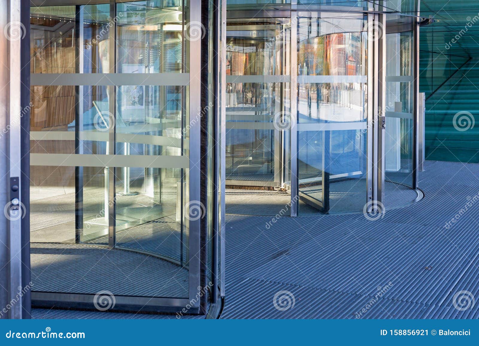 Revolving Glass Door Stock Image | CartoonDealer.com #5778547