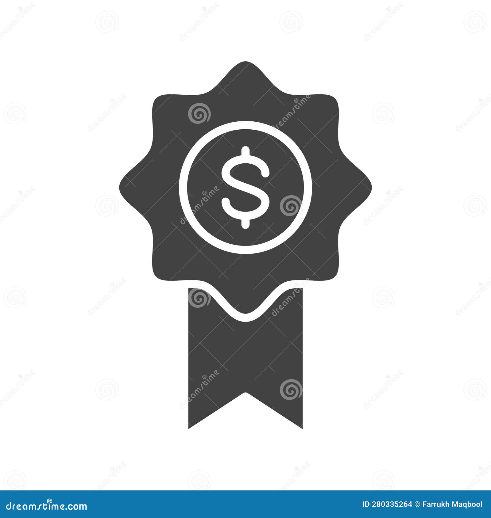 Reward icon vector image. stock vector. Illustration of symbol - 280335264