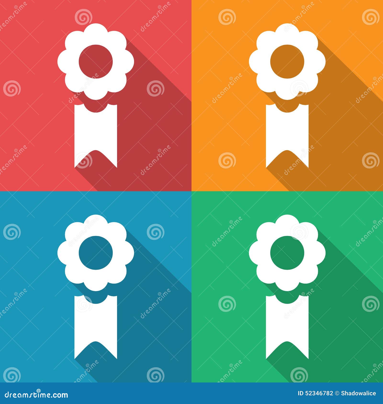 Reward Icons Set Great for Any Use. Vector EPS10 Stock Vector ...