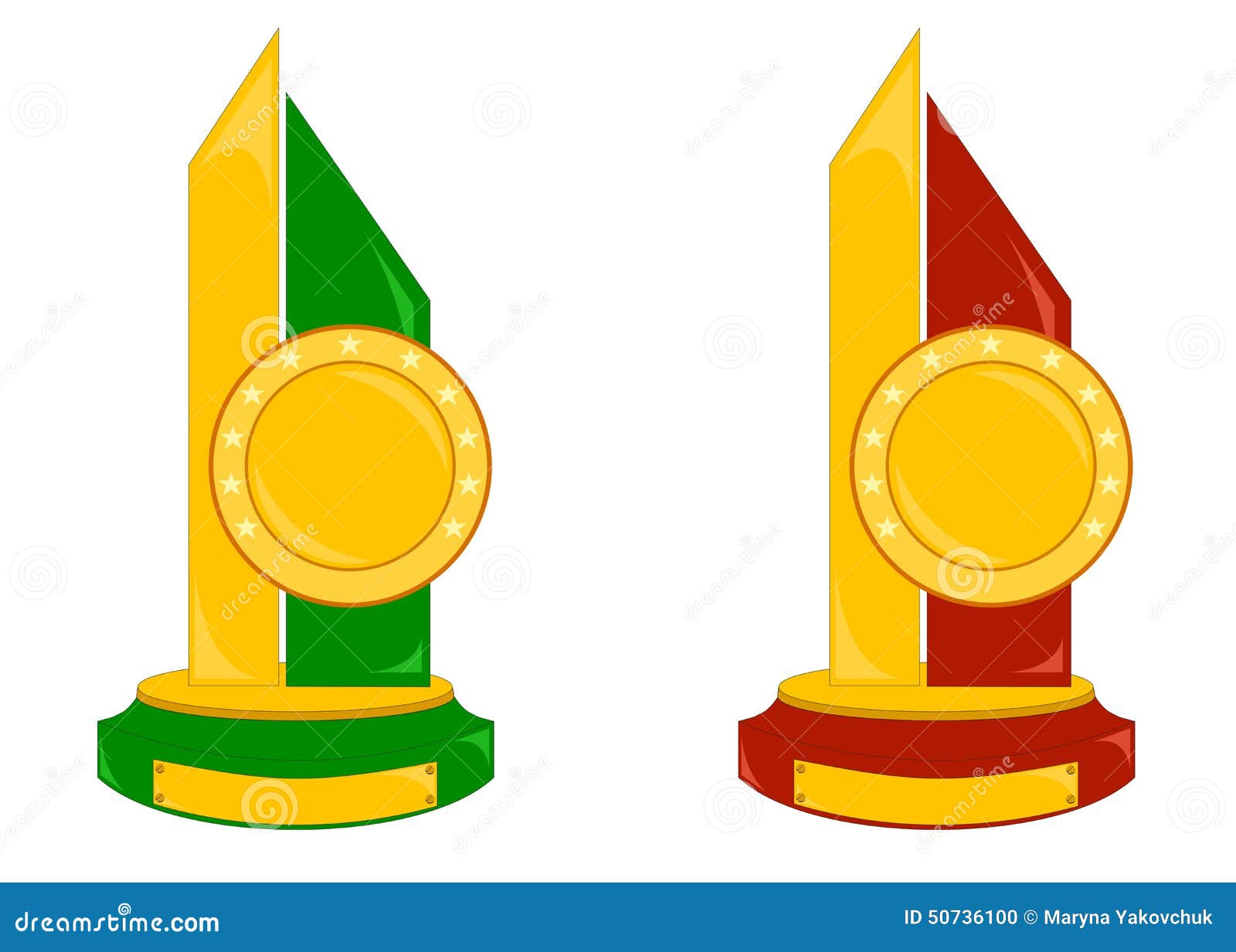 Reward stock vector. Illustration of grand, figurine - 50736100