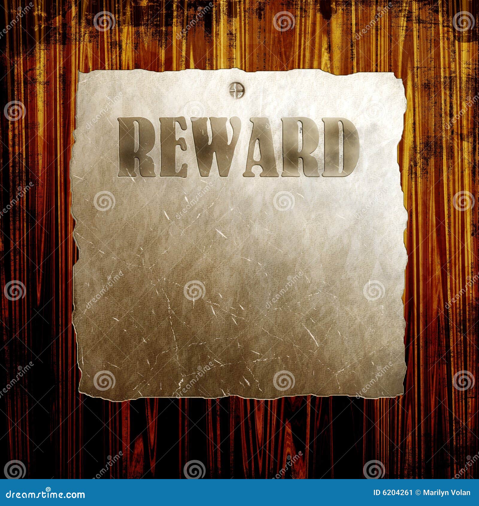 Reward Poster Royalty-Free Stock Photo | CartoonDealer.com #6204261