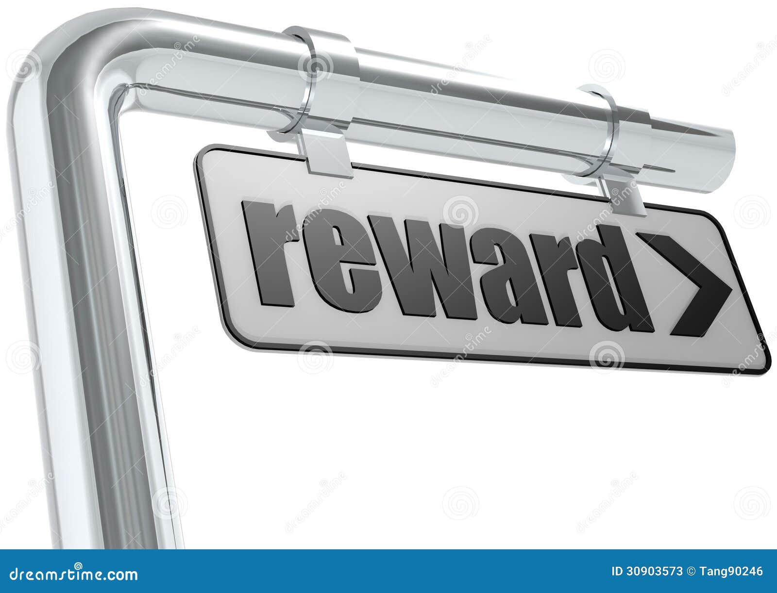 Reward street sign stock illustration. Illustration of billboard - 30903573