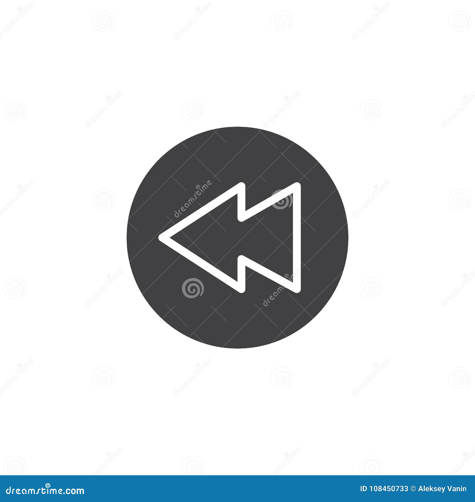 Set Rewind Button, Pause, Arrow Shuffle, Fast Forward, Music Player ...