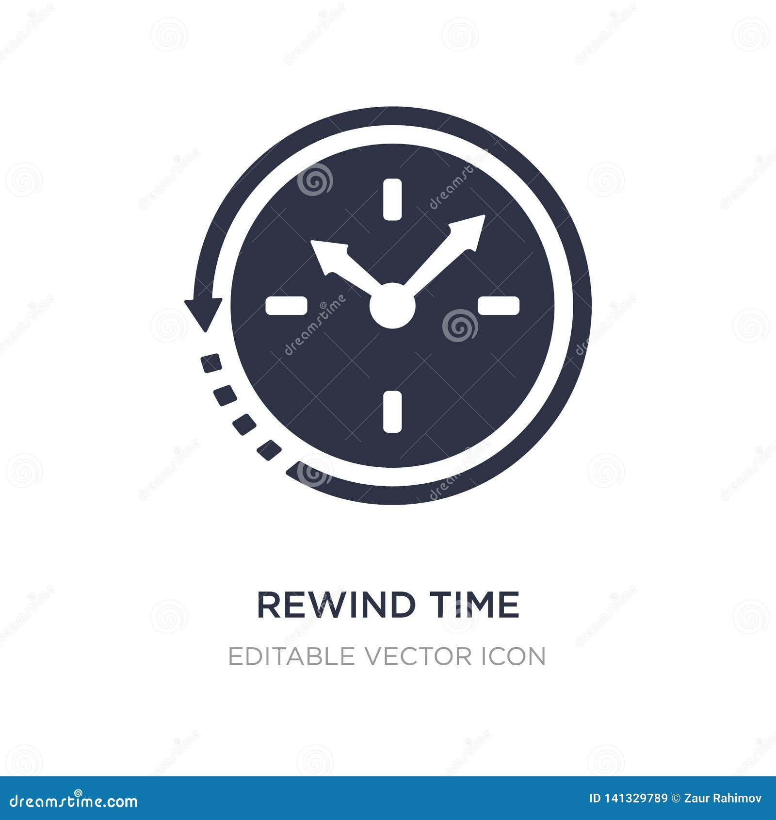 Rewind 15 Second Icon. Circle Arrow Icon. Replay Or Next Symbol. Fast ...