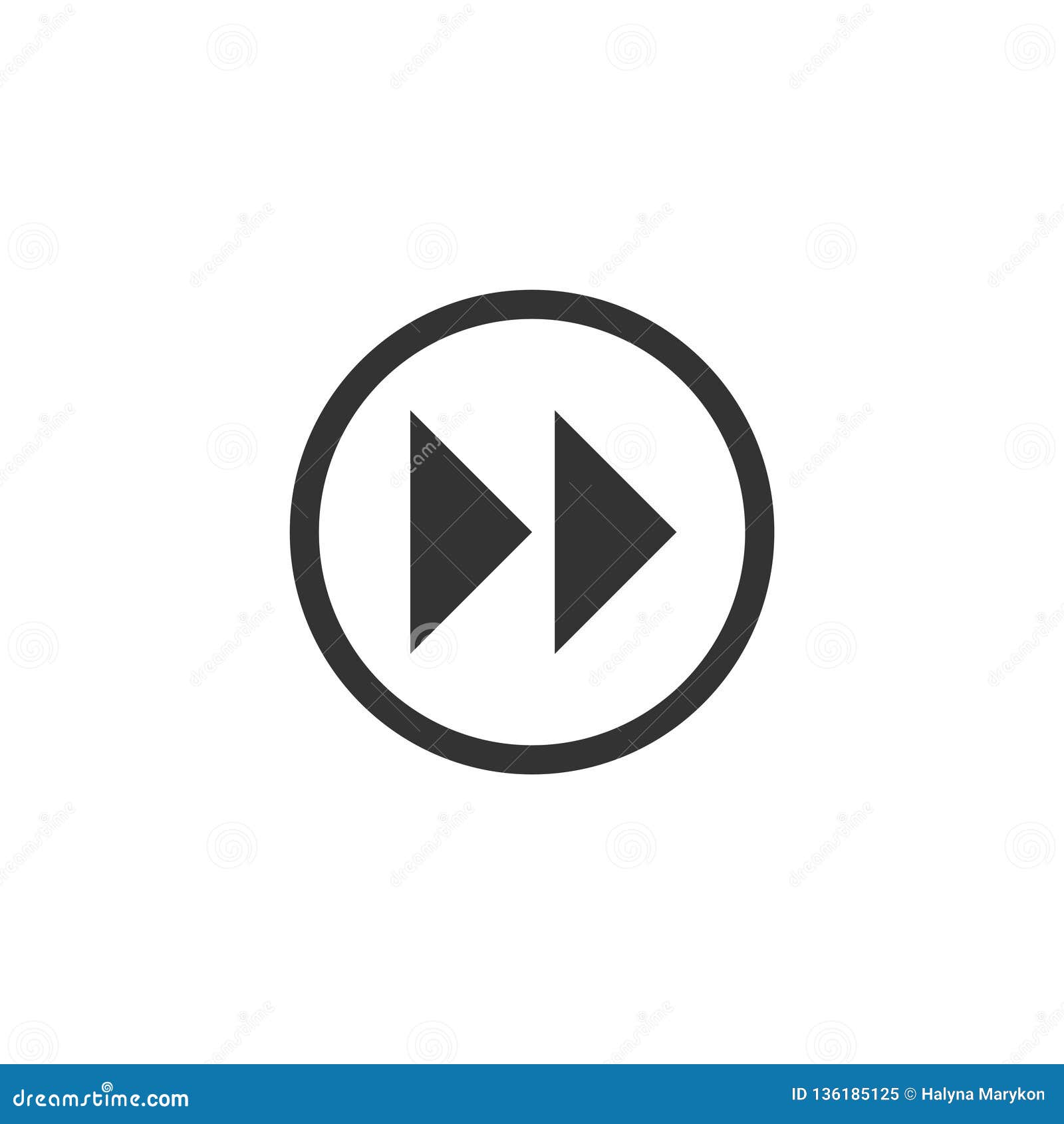 Rewinding Icon Vector | CartoonDealer.com #104322076