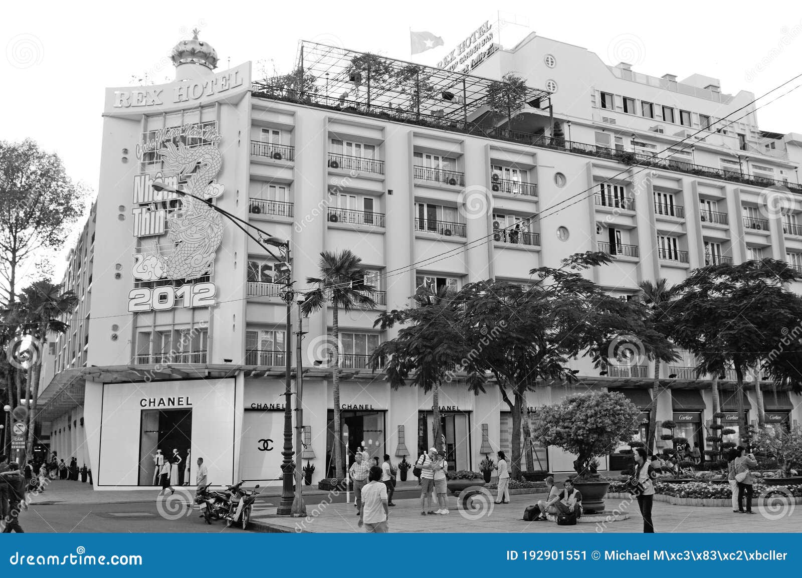 The Rex Hotel in Saigon Next To the Opera Editorial Photo - Image of ...
