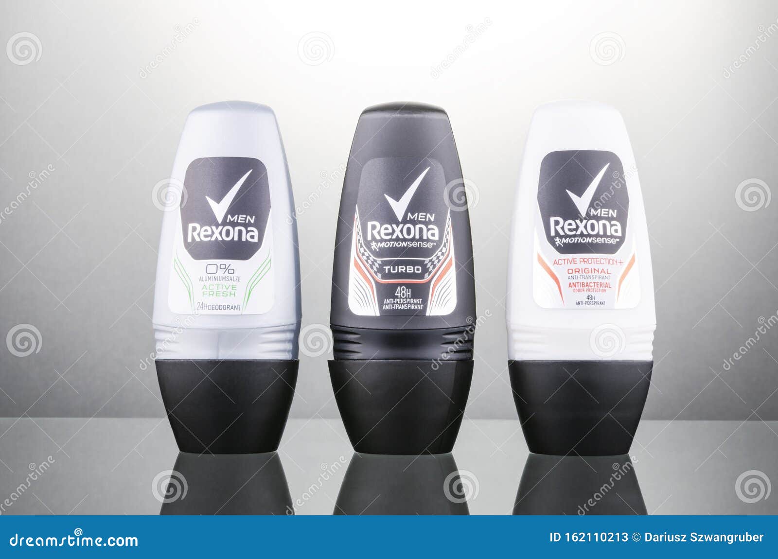 Rexona Deodorant Isolated on Gradient Background. Editorial Stock Photo ...