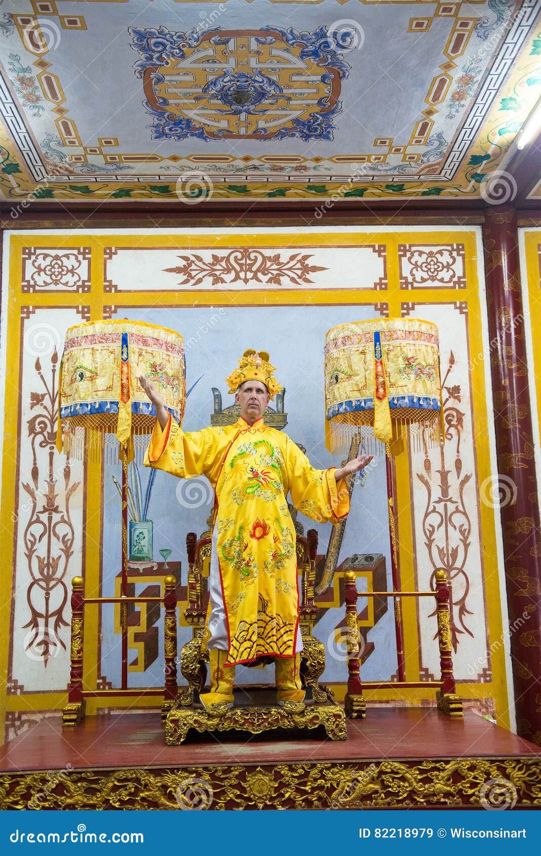 Rey Chino, Emperador, Regla, Derechos Imagen de archivo - Imagen de ...