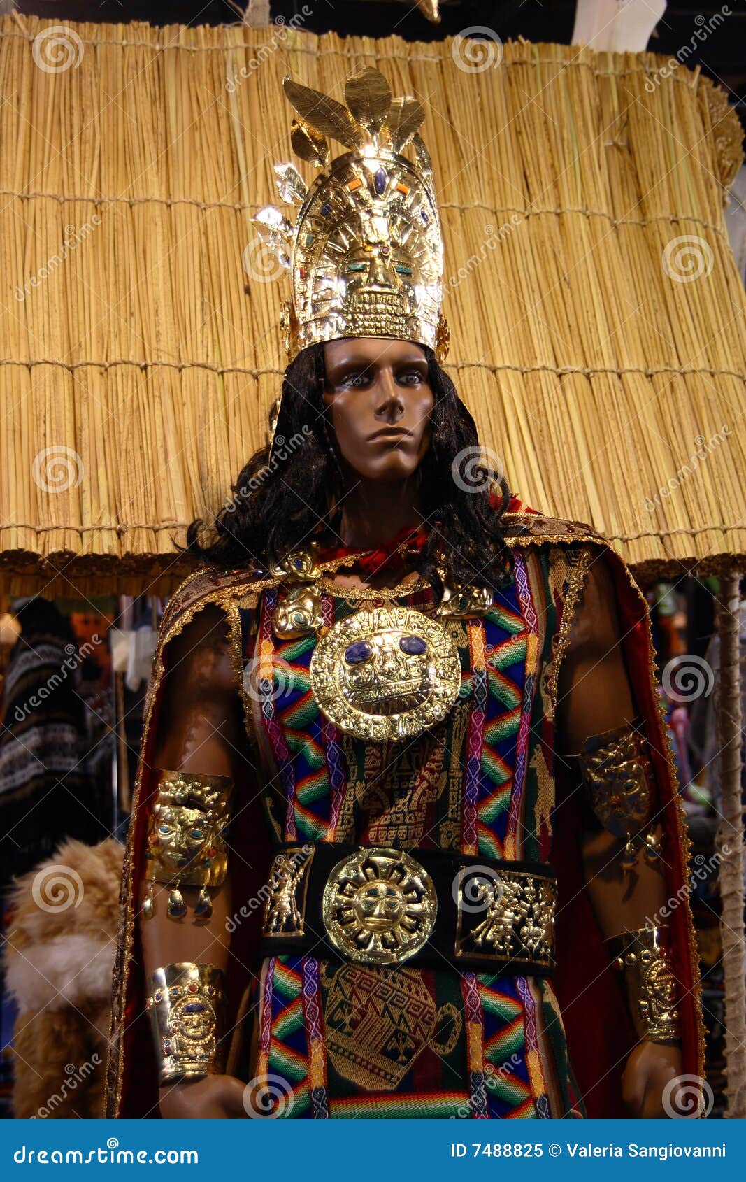 Rey del inca imagen de archivo. Imagen de tigre, correa - 7488825