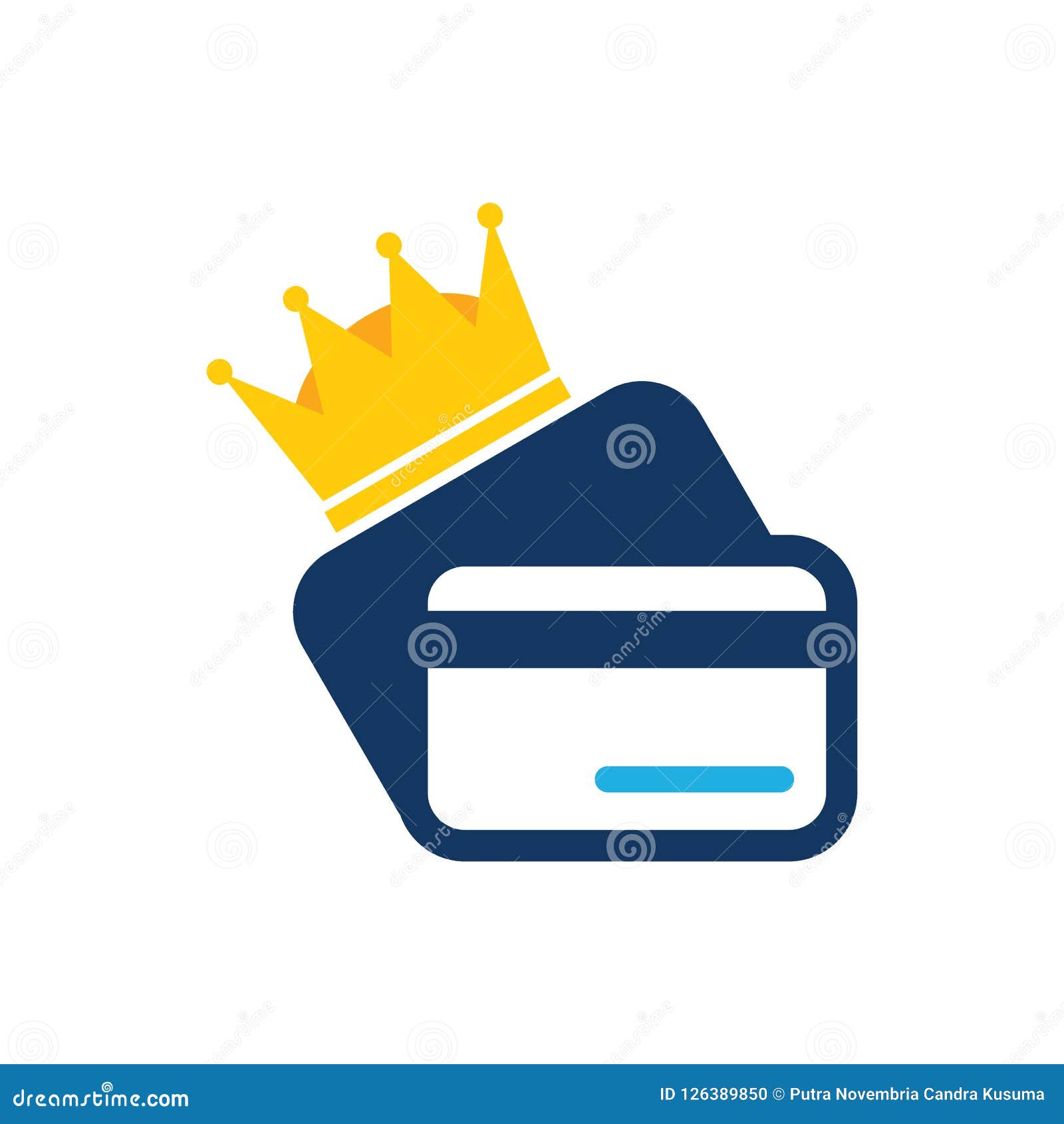 Rey Logo Icon Design Del Pago Ilustración del Vector - Ilustración de ...