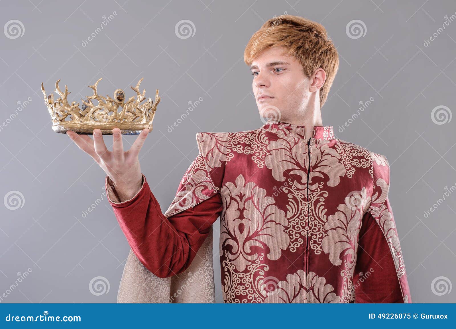 Rey medieval imagen de archivo. Imagen de reina, princesa - 49226075