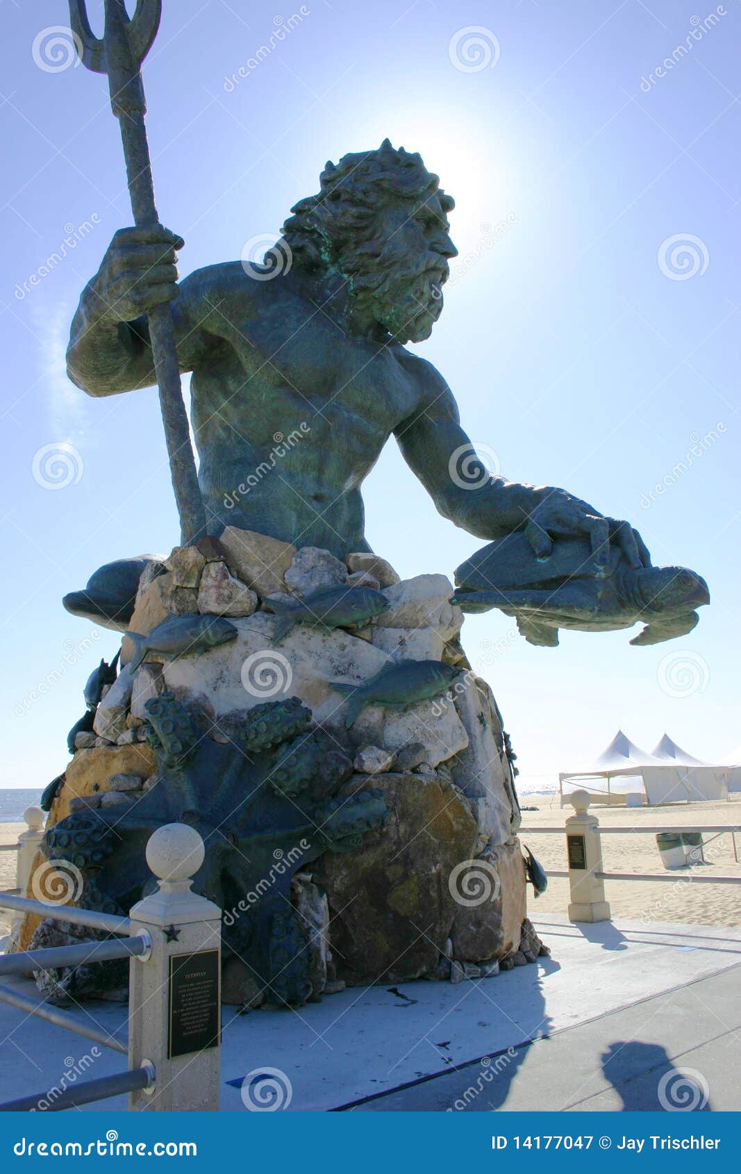 Rey Neptuno imagen de archivo. Imagen de playa, arena - 14177047