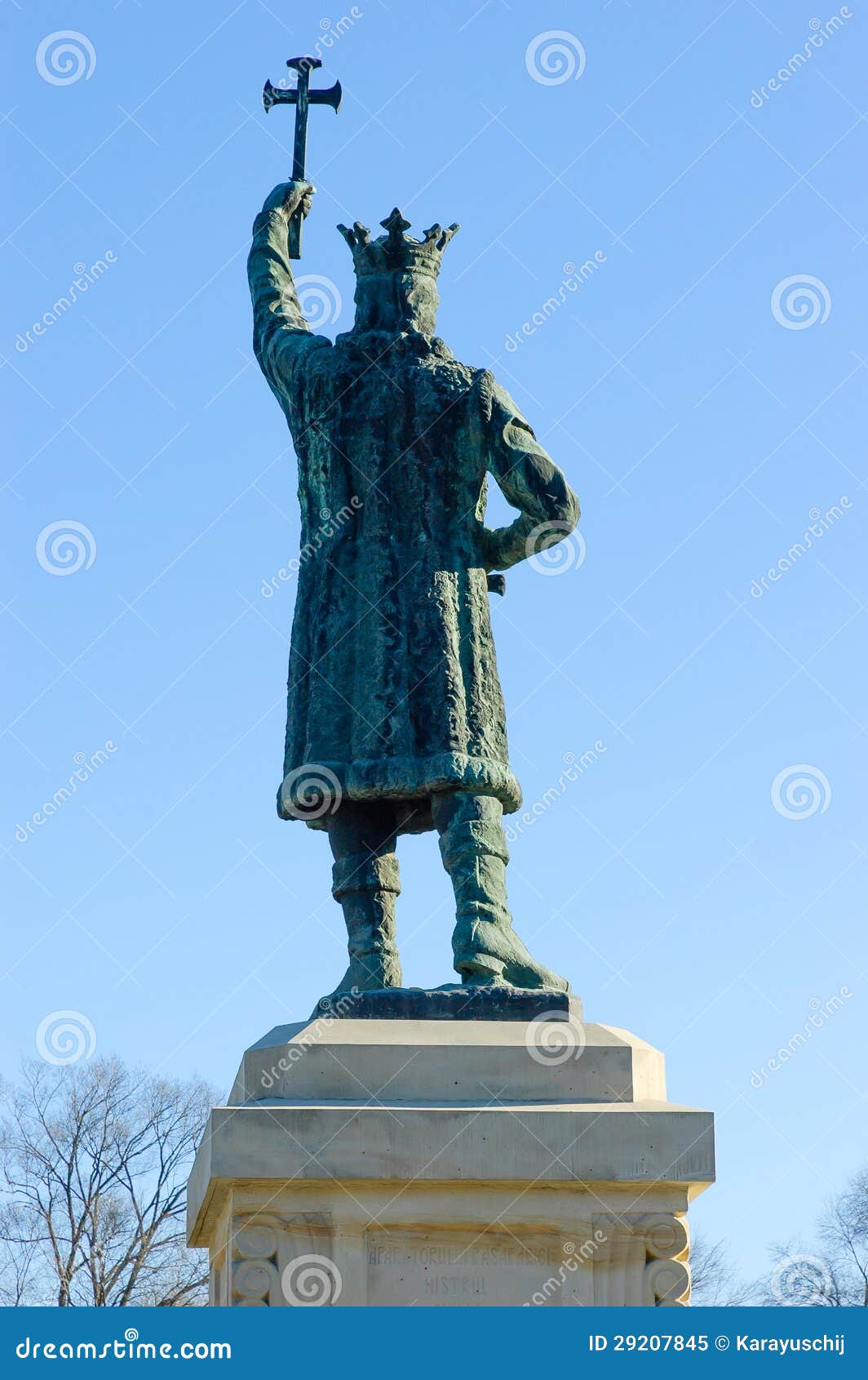 Rey Stephen imagen de archivo. Imagen de stephen, cielo - 29207845