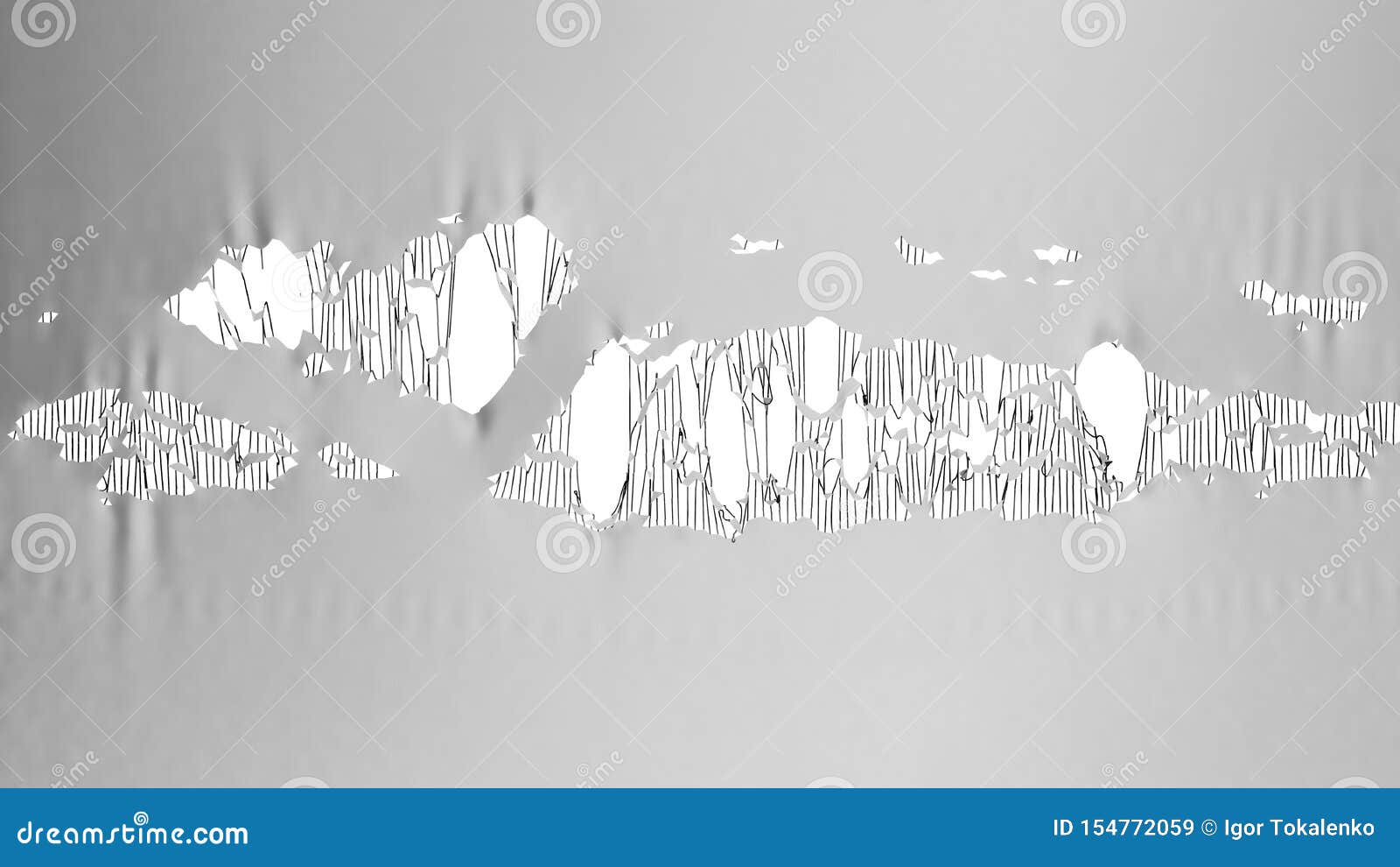 Ripped Fabric Vector