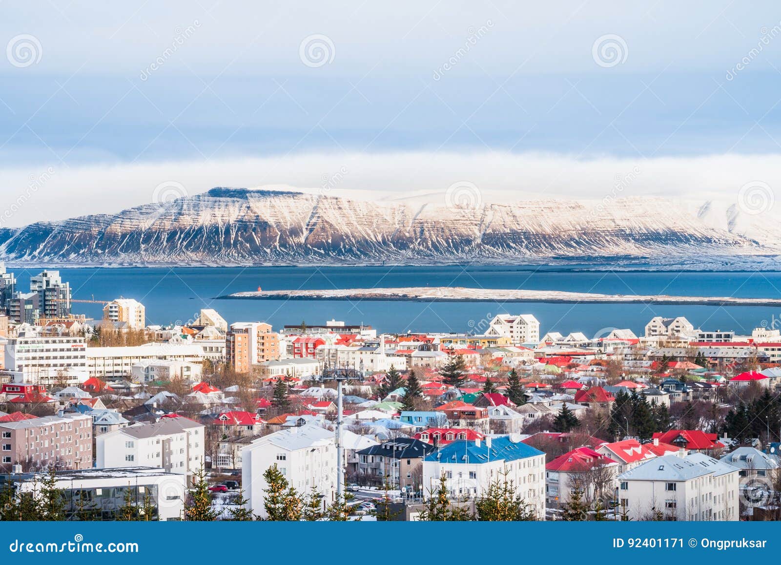 Reykjavik La Capitale Dell'Islanda Immagine Stock - Immagine di islanda ...