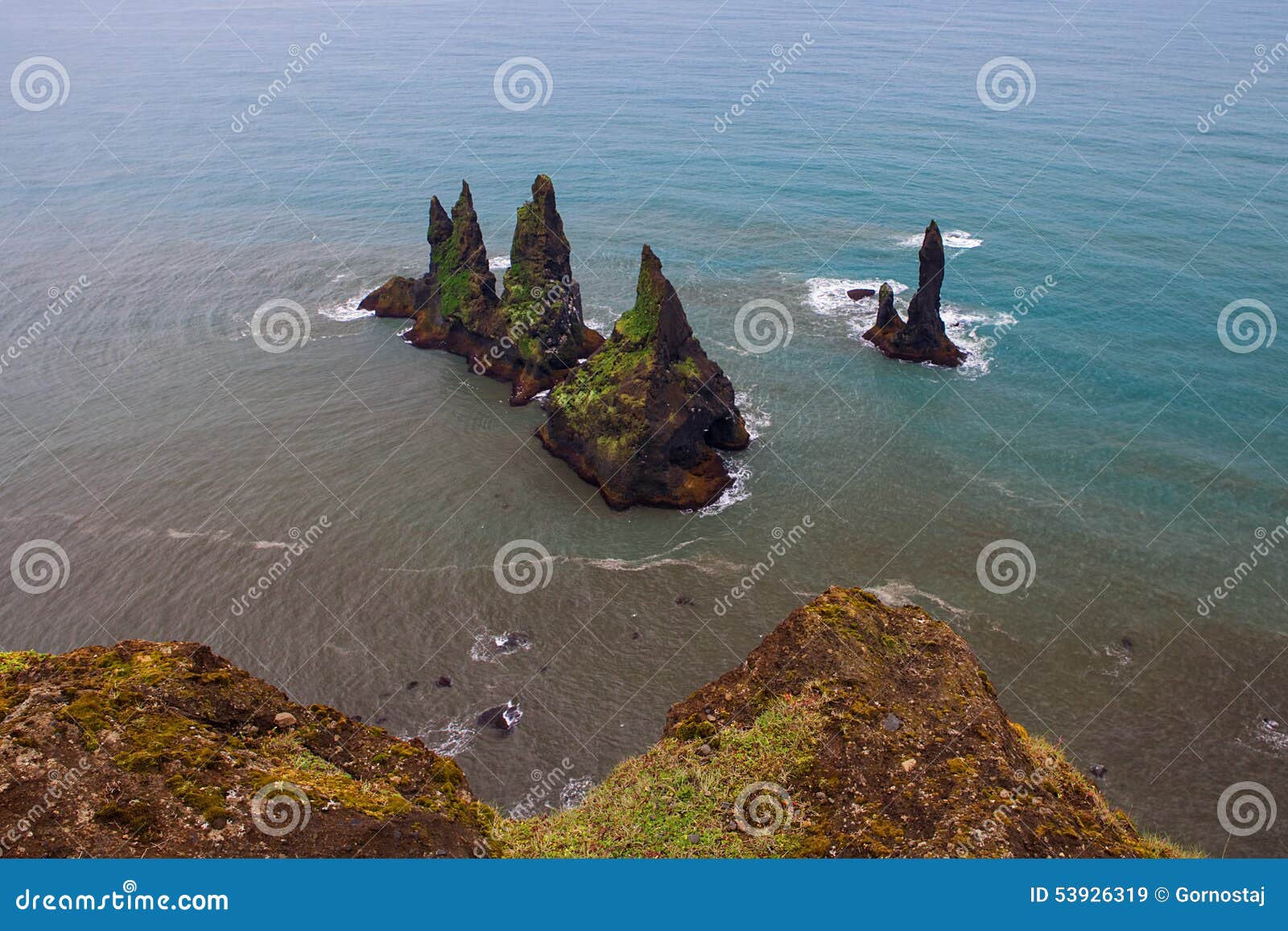 Reynisdrangar Cliffs, South Iceland Stock Image - Image of reynisfjara ...