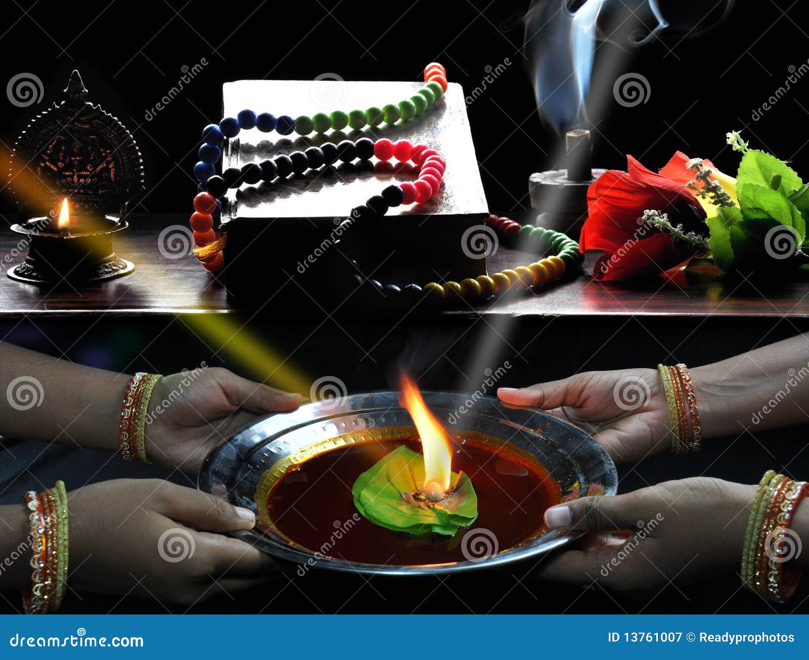 Rezo imagen de archivo. Imagen de llama, colorido, rosario - 13761007