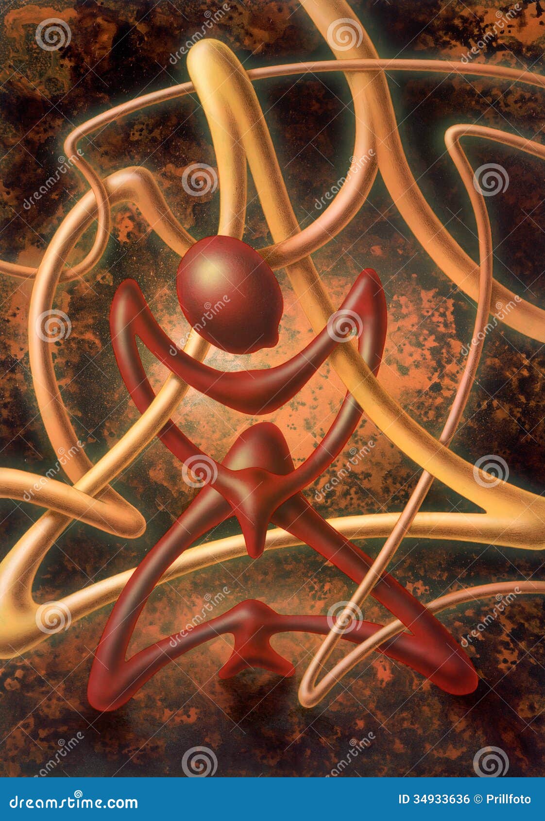 Rezo stock de ilustración. Ilustración de juicio, imagen - 34933636