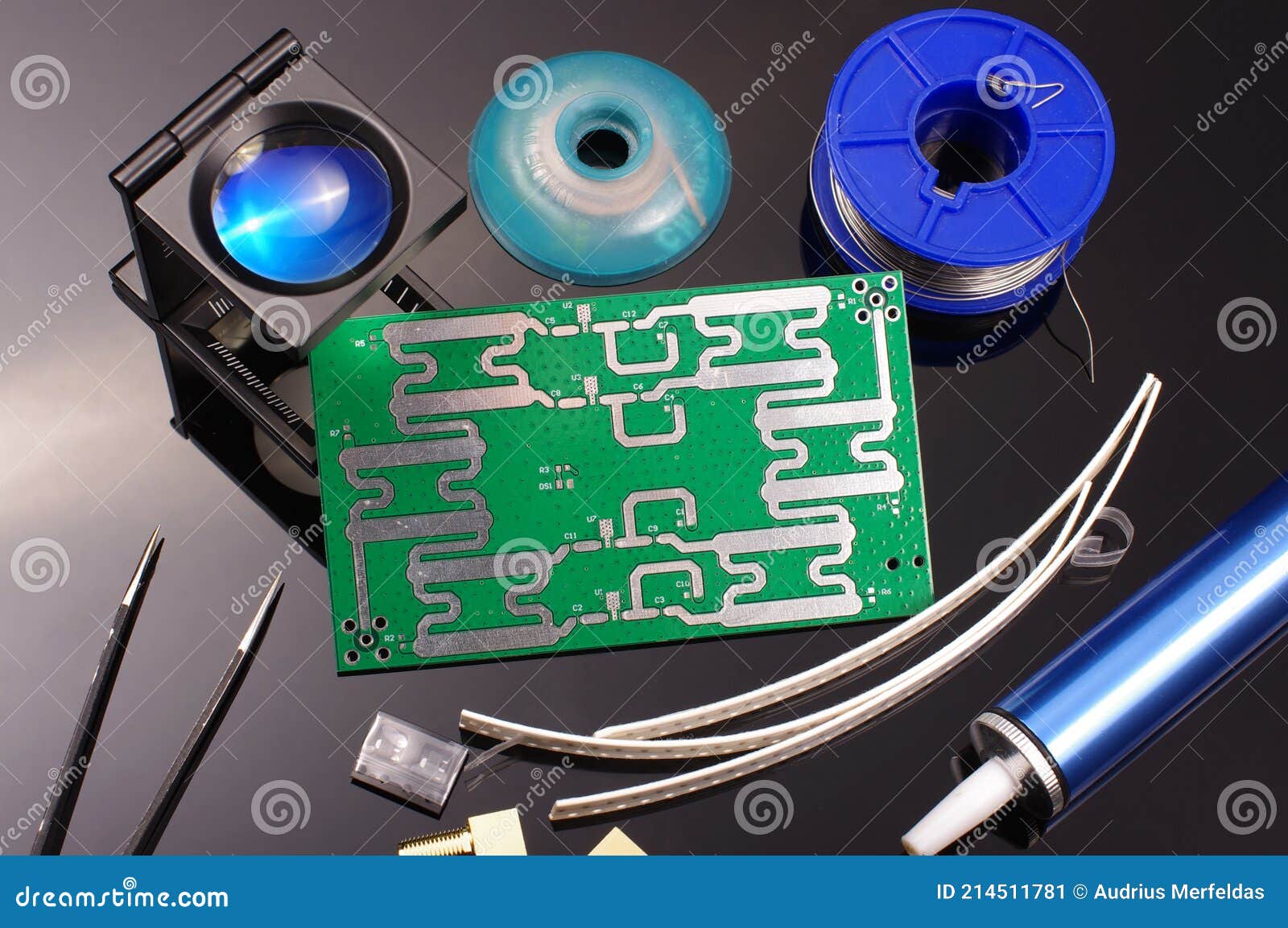 RF and Microwave Product Design Project Stock Image - Image of ...
