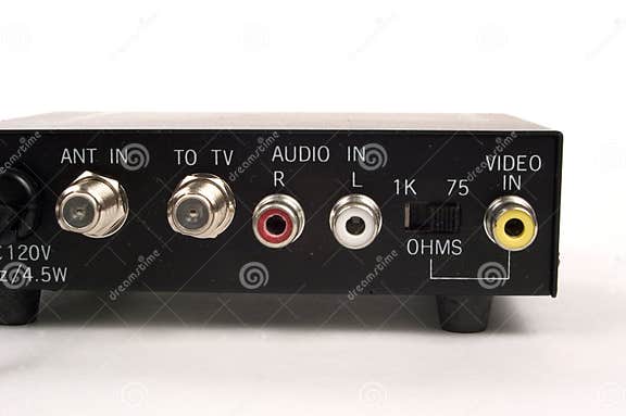 RF Modulator stock photo. Image of entertainment, video - 10954