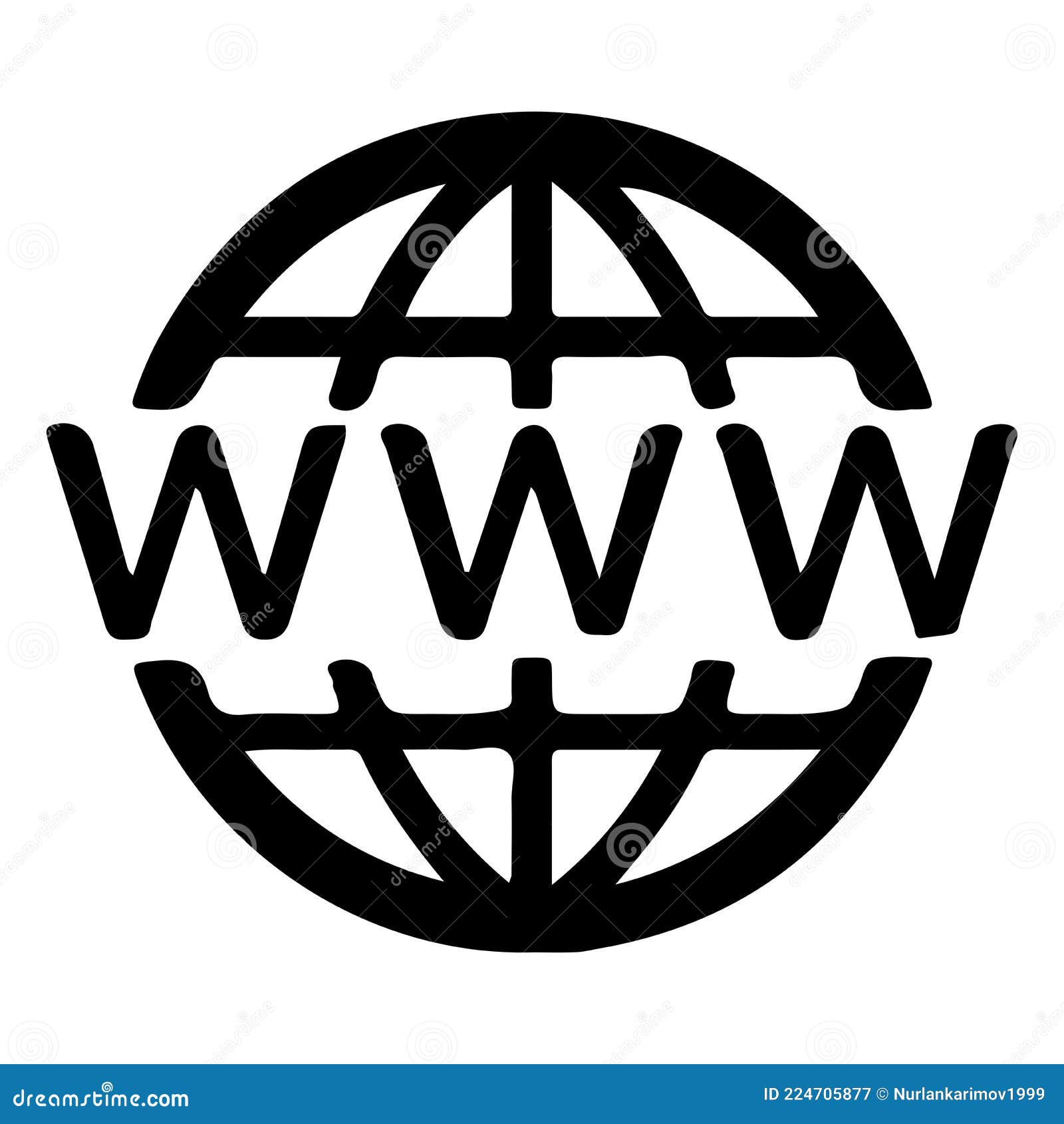 Go To Web Icon in Trendy Flat Style Isolated on White Background ...