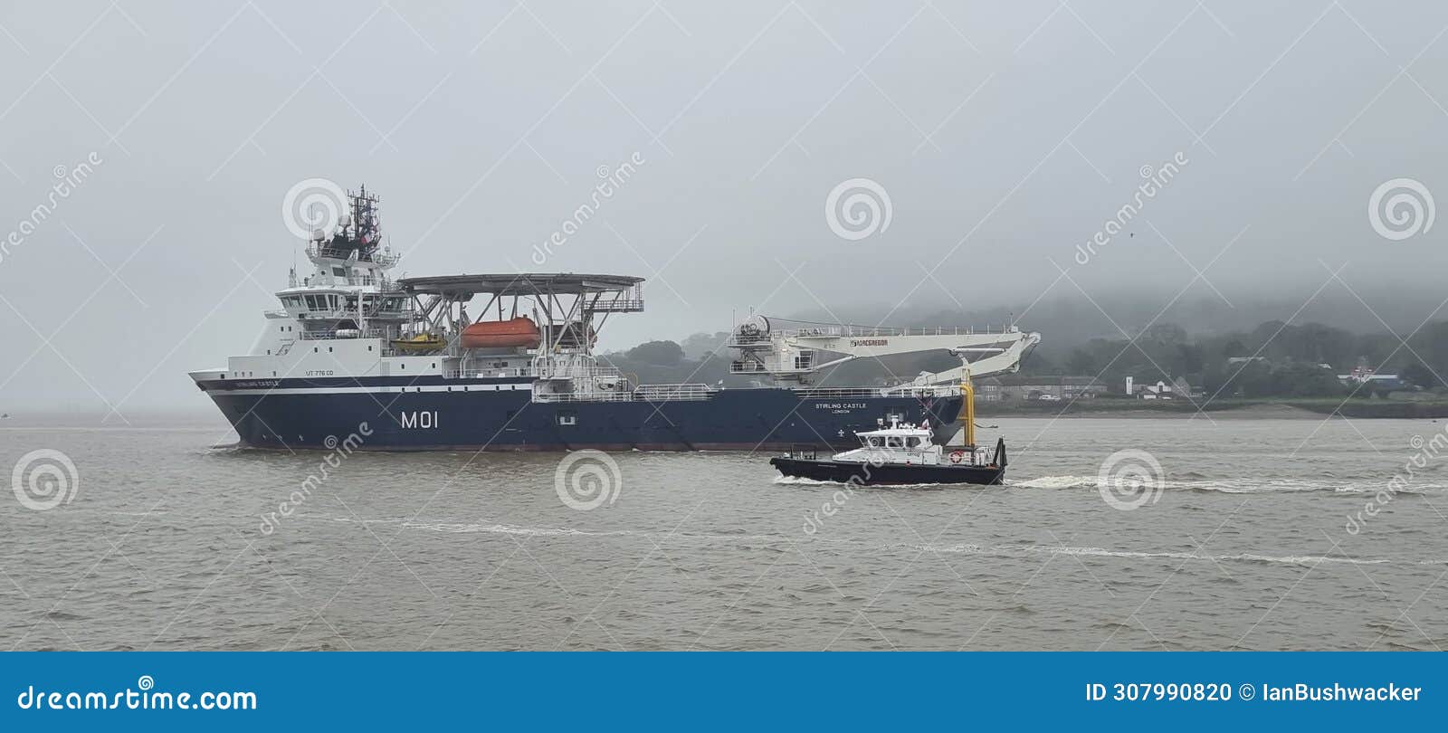 RFA Stirling Castle, Formerly the MV Island Crown, Will Act As an ...