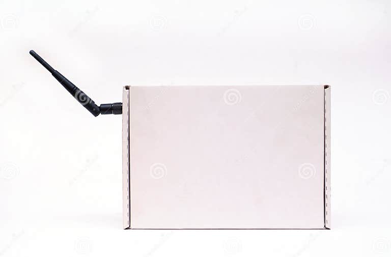 RFID Box Distribution 2 stock image. Image of communication - 1950095