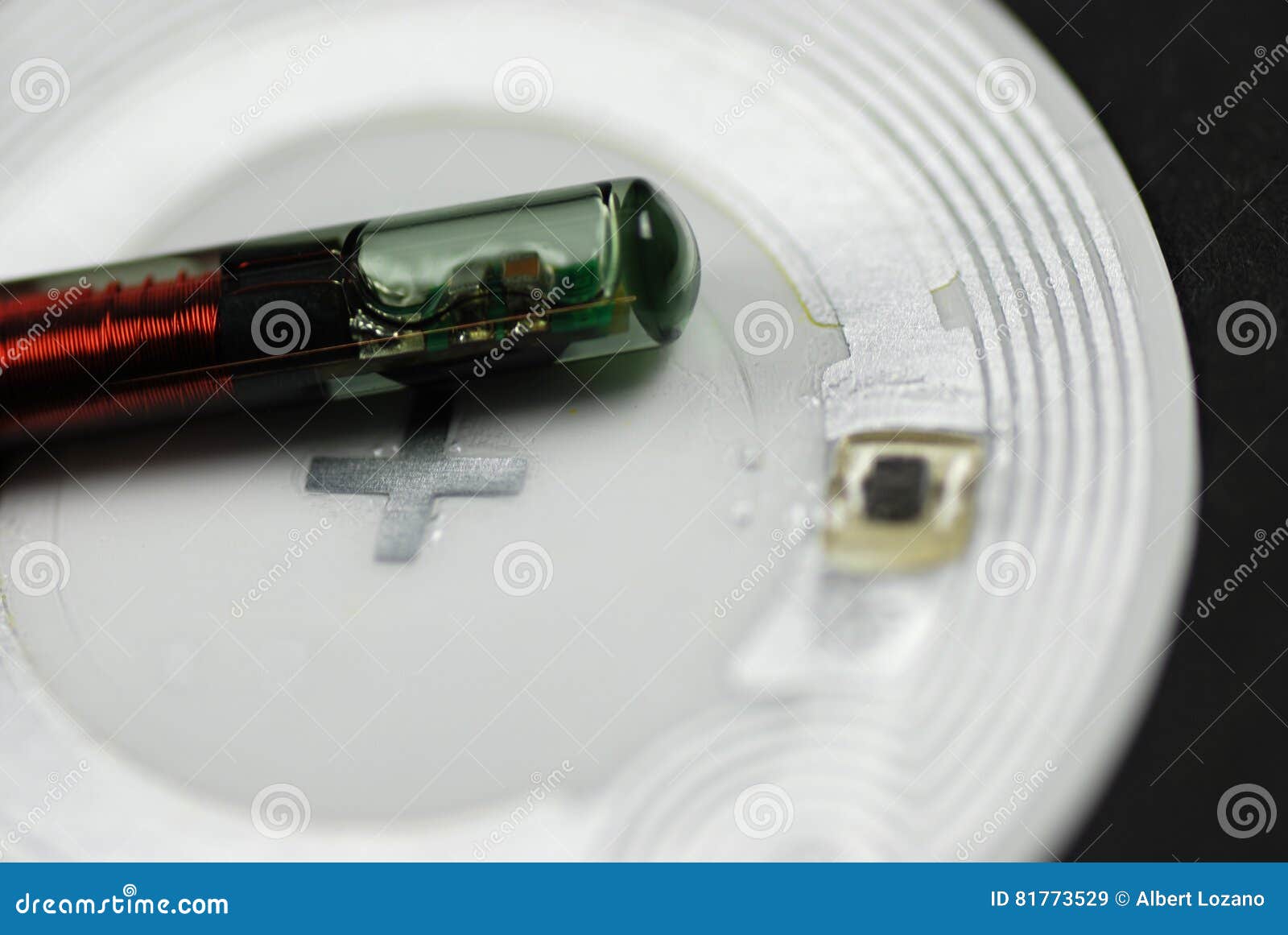 RFID chips and tags stock image. Image of safety, electrical - 81773529