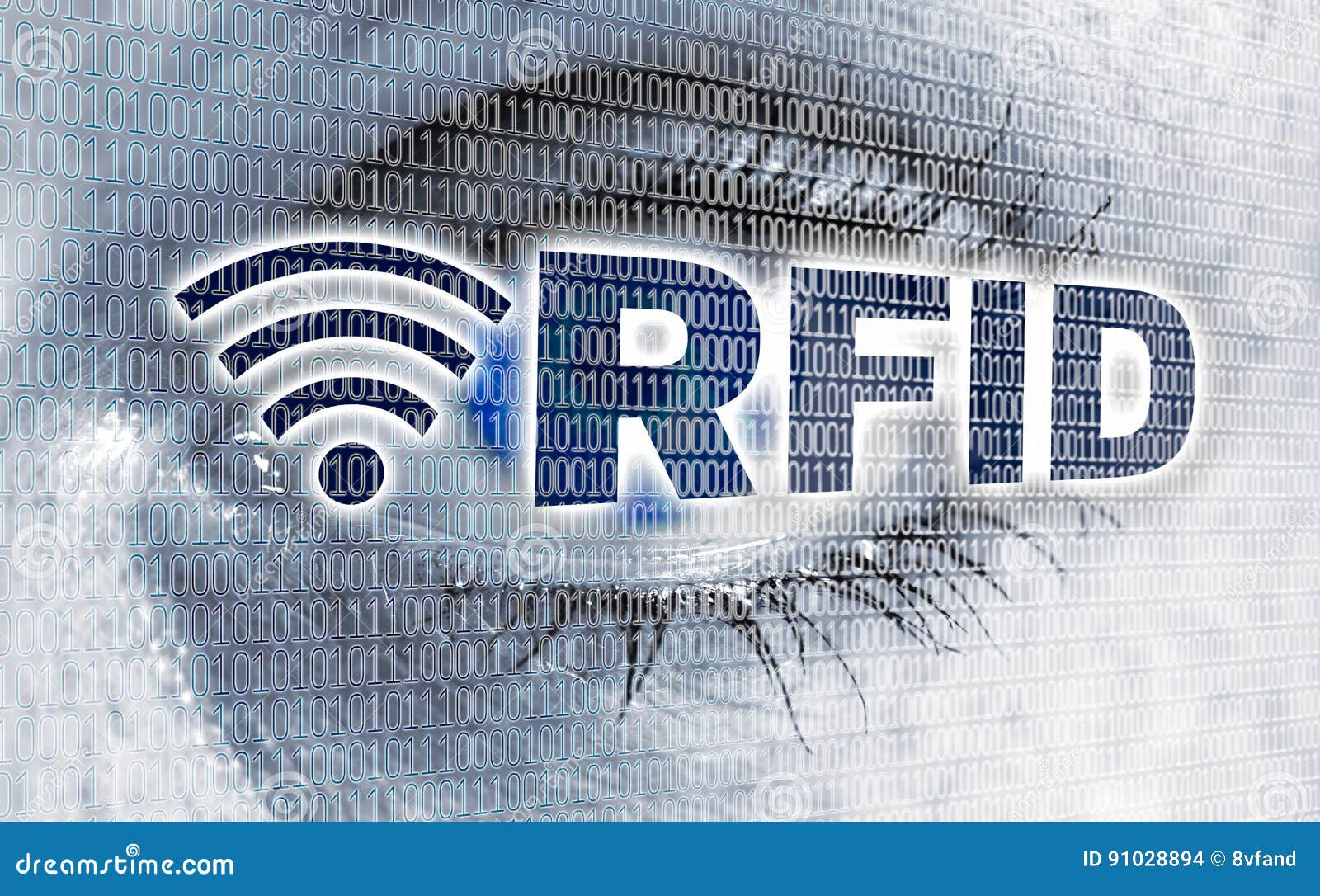 VFD Dot Matrix AM Radio Display Macro, Blue Large Detailed Isolated ...