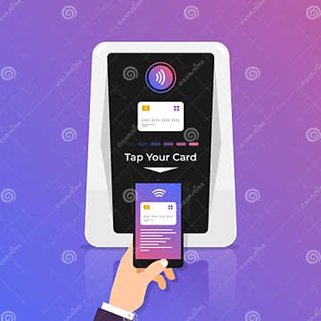 RFID Illustration Vector stock vector. Illustration of device - 138758928